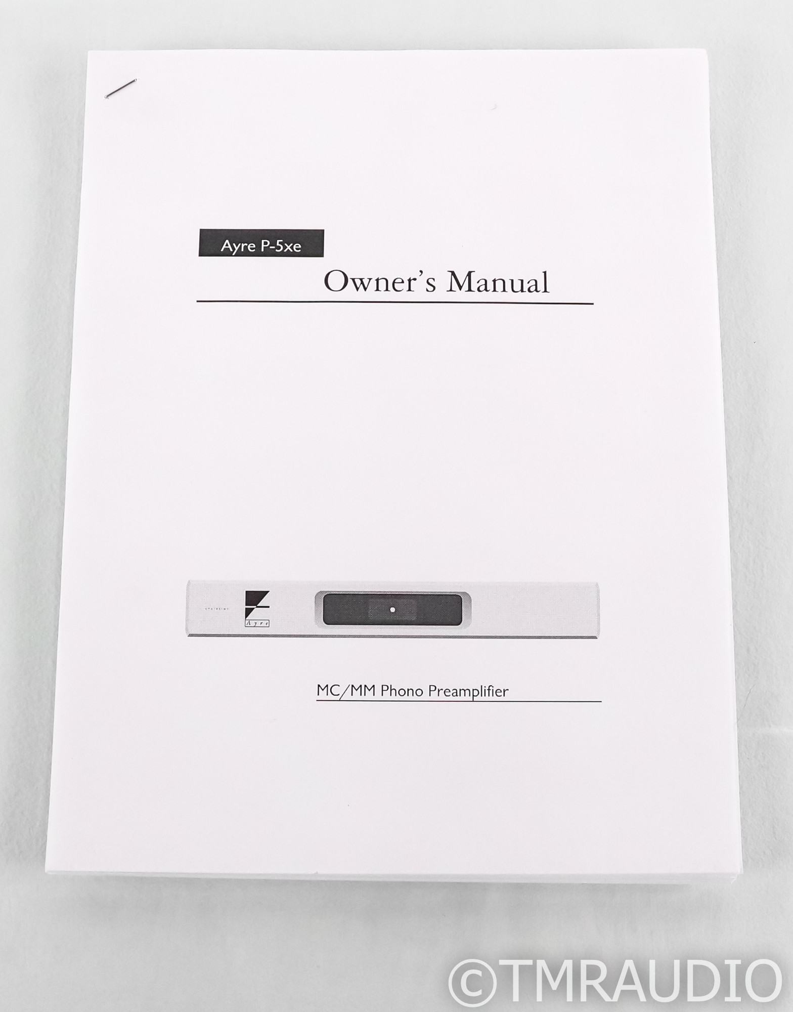 Ayre P-5xe MM / MC Phono Preamplifier; Silver; P5X; Evolution - The ...