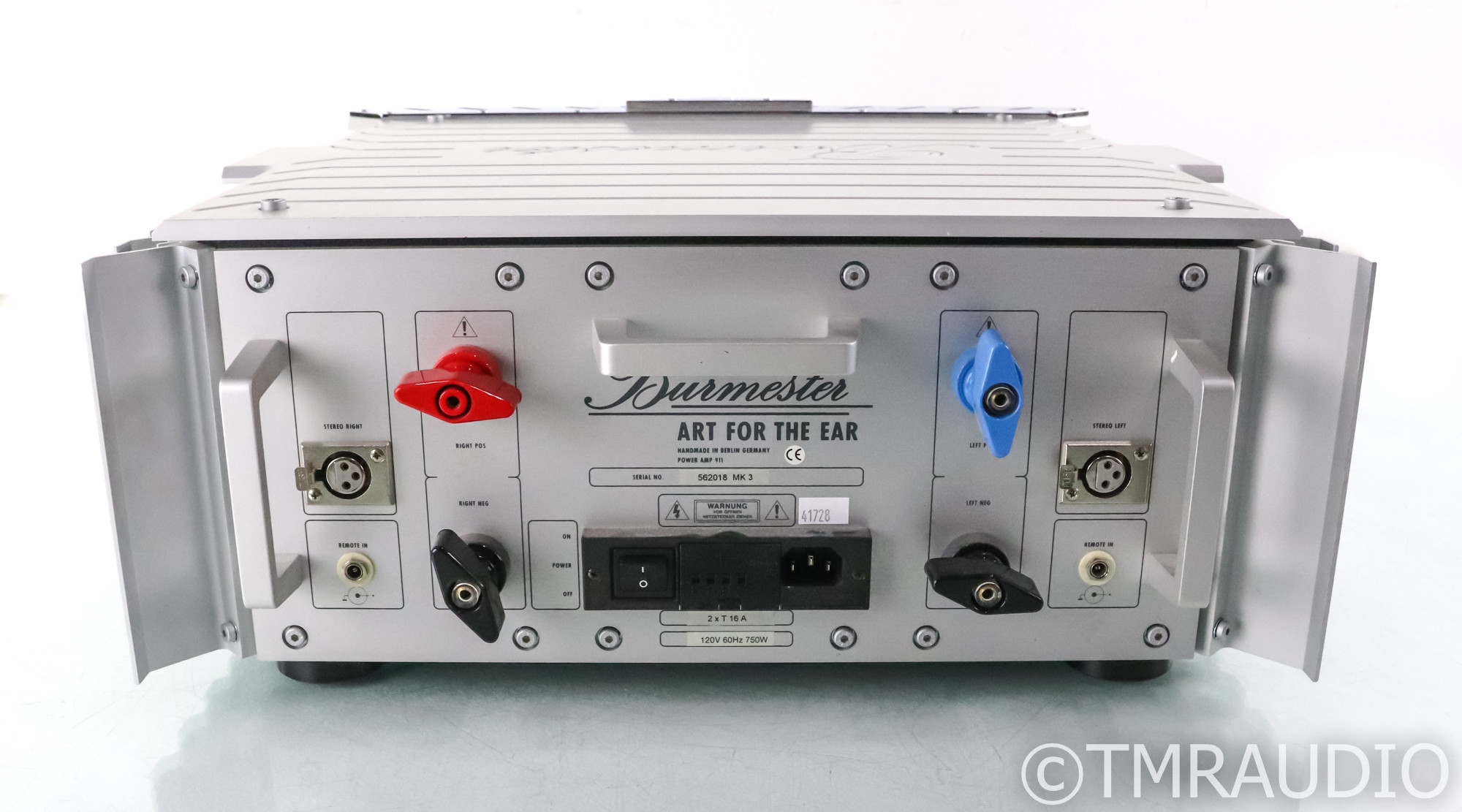 Burmester 911 MK 3 Stereo Power Amplifier