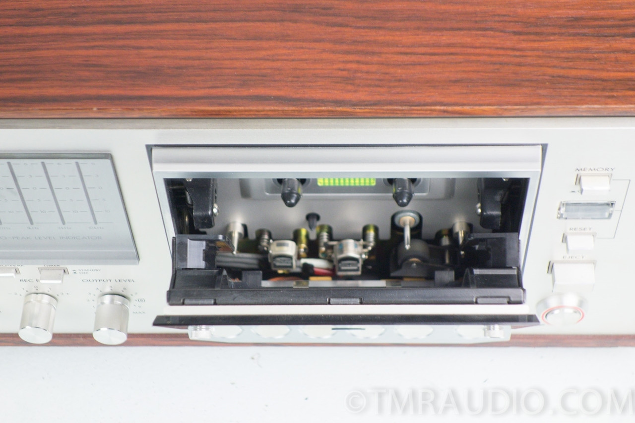 JVC KD-85 Vintage Stereo Cassette Deck with Wood Case - The Music Room