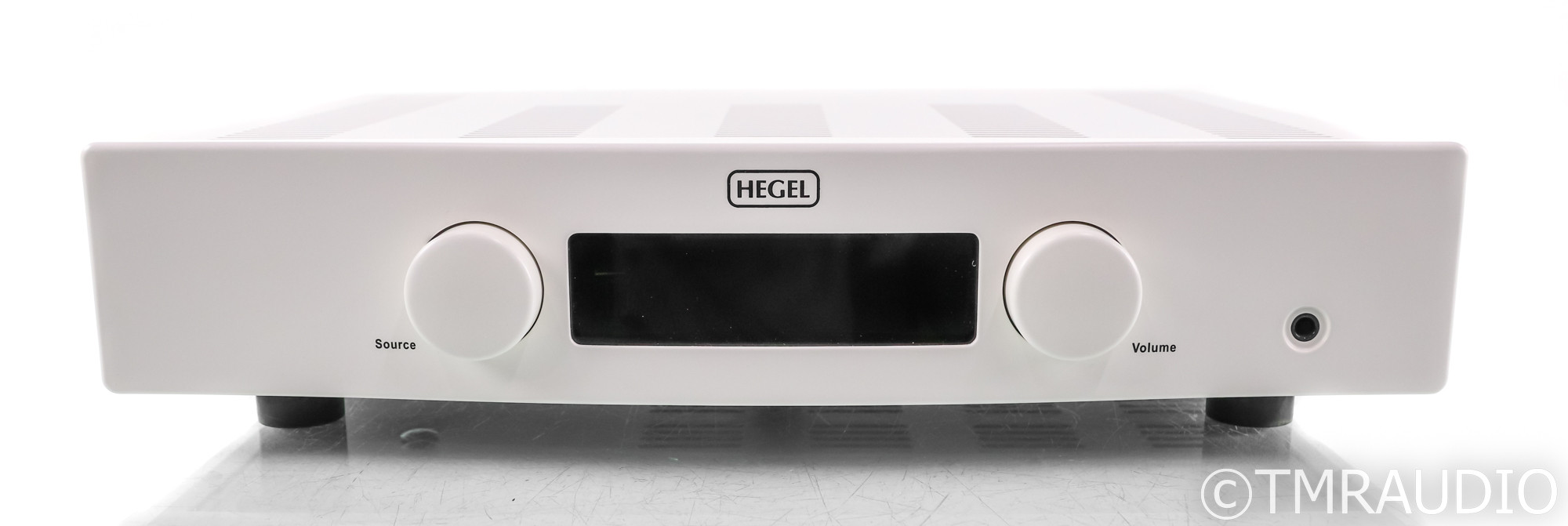 Hegel Rost Streaming Integrated Amplifier; White; Remote - The Music Room