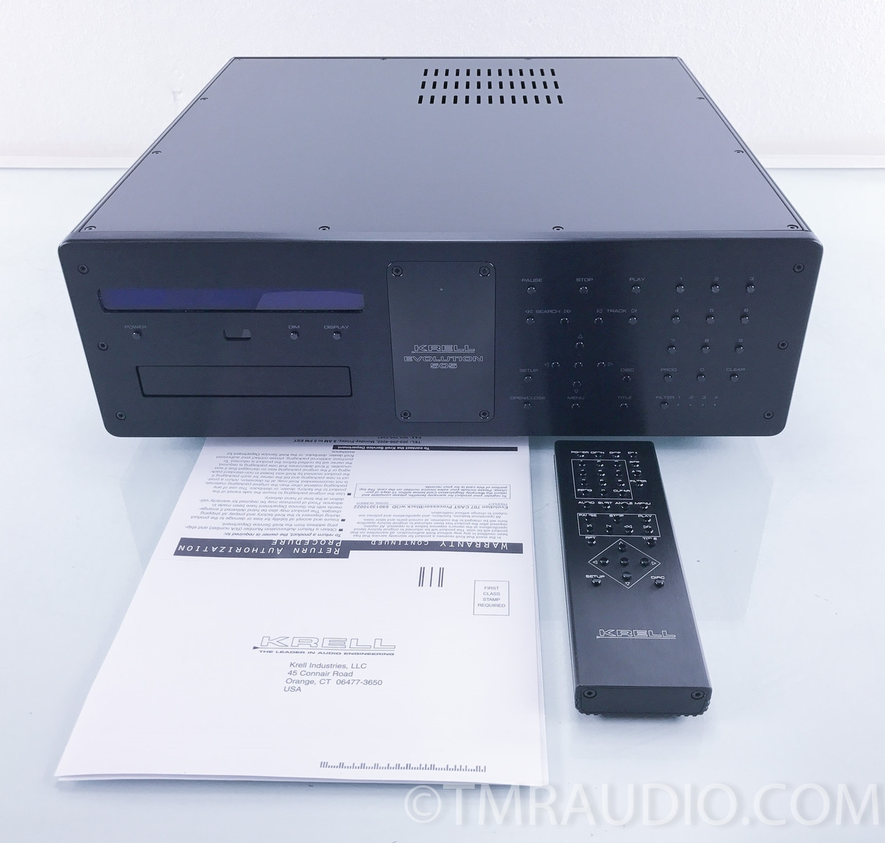 Krell Evolution 505 SACD / CD Player - The Music Room