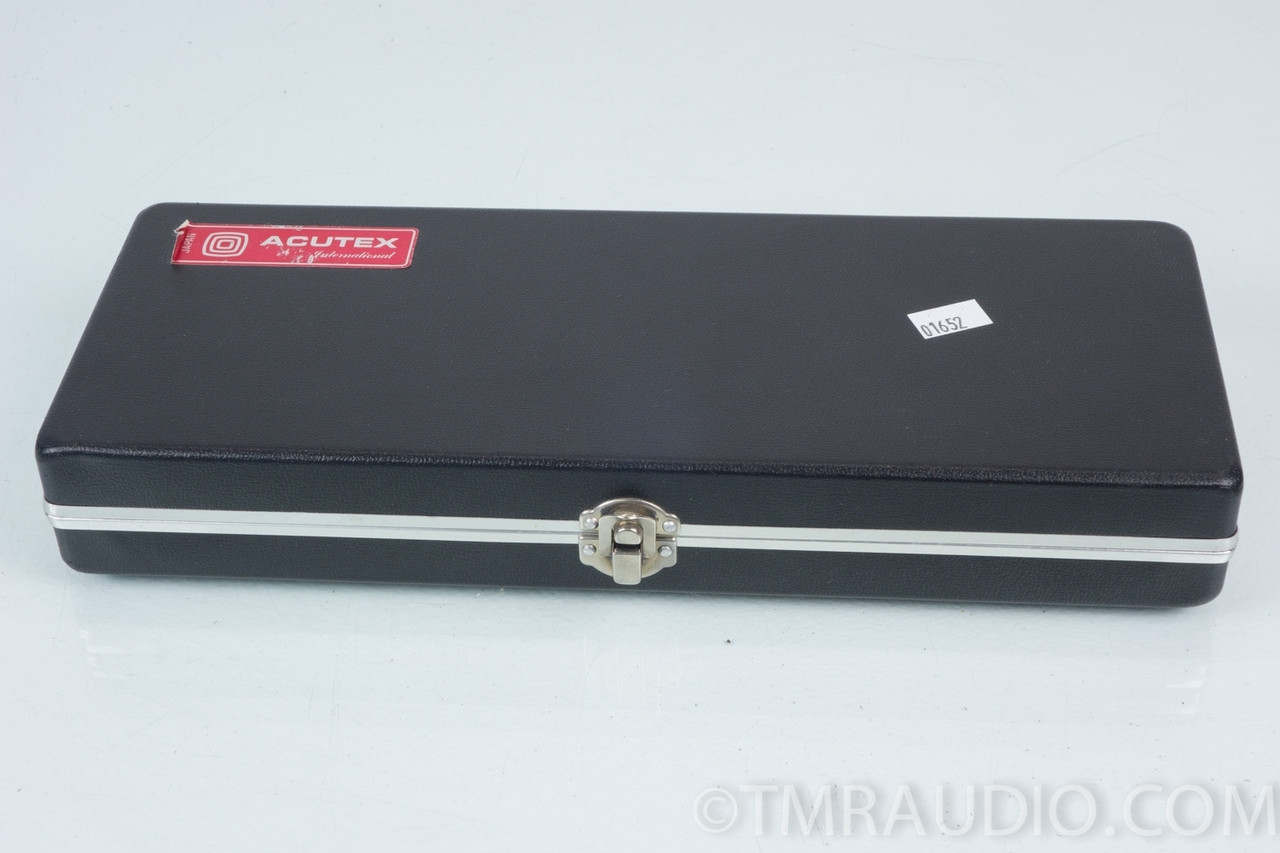 Acutex Headshells & Cartridges in Hardshell Carry Case - The Music Room