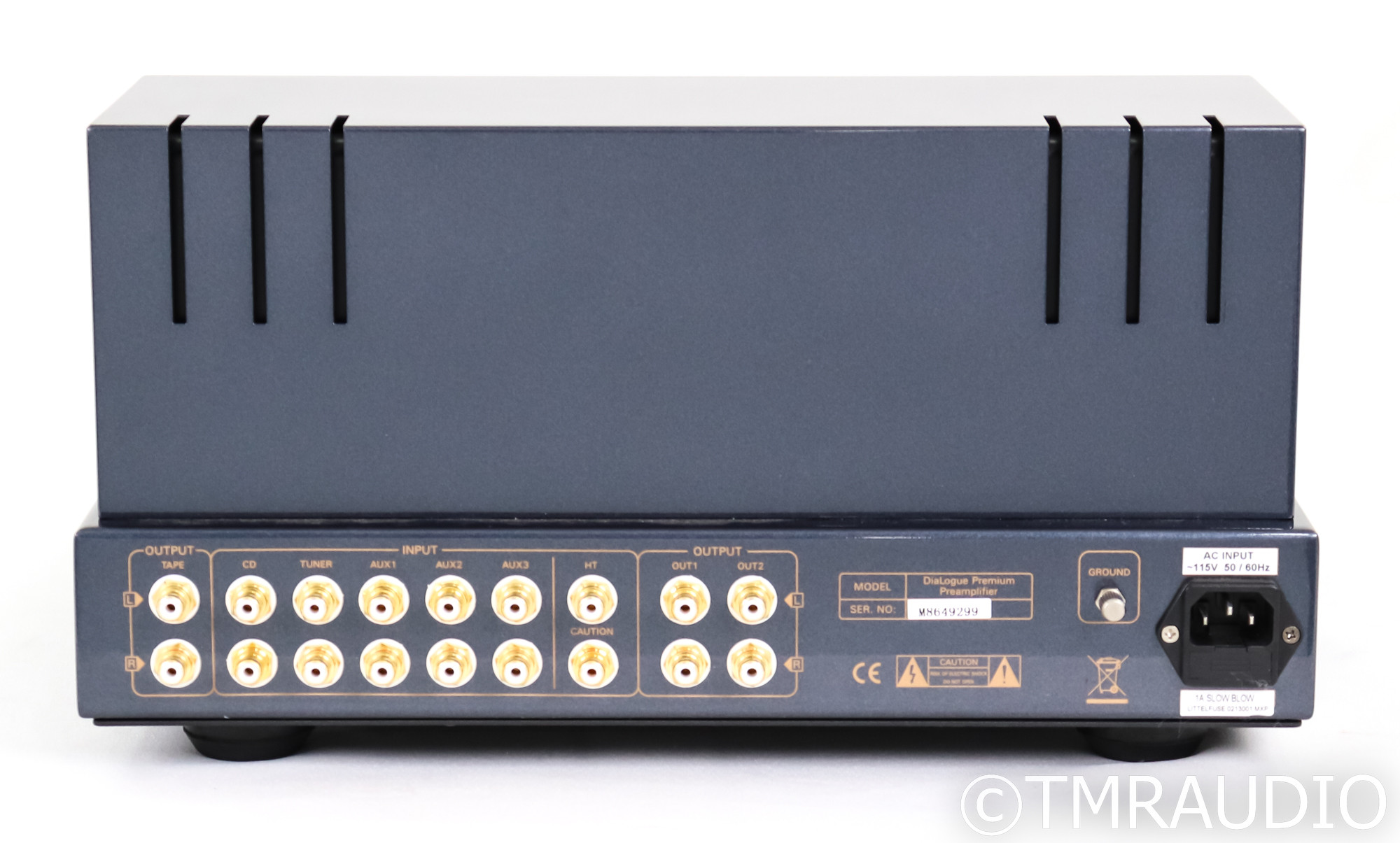 PrimaLuna DiaLogue Premium Stereo Tube Preamplifier; Remote; Black ...