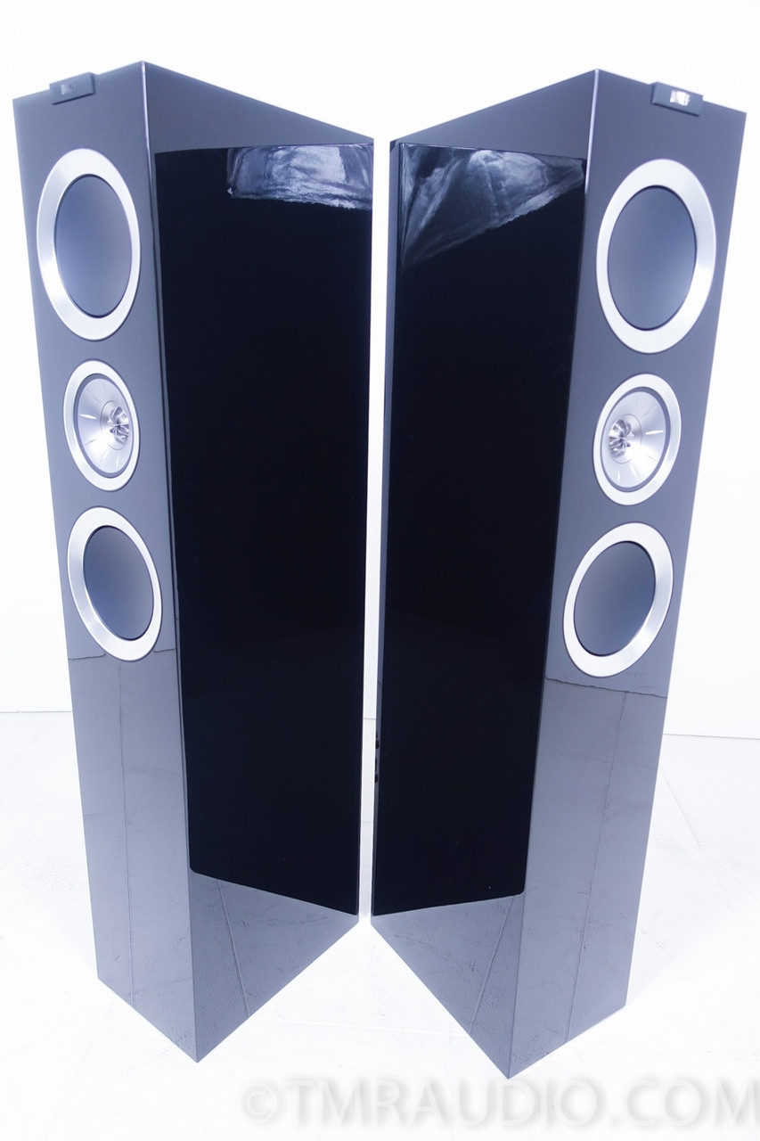 KEF R700 Floorstanding Speakers; Piano Black; Mint in Factory Box - The ...