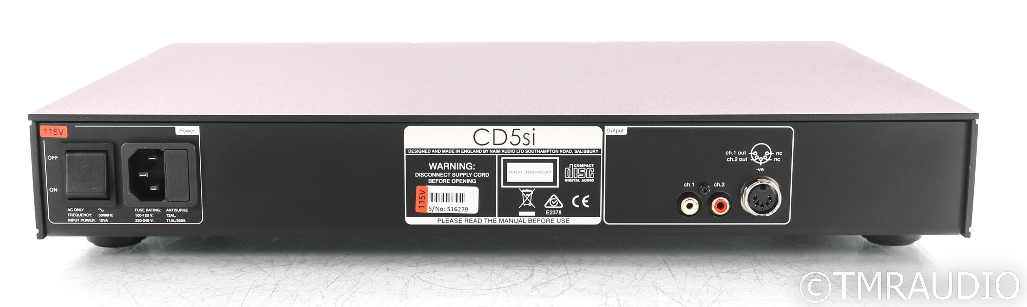 Naim CD5 SI CD Player; CD5si; Remote (Open Box) - The Music Room