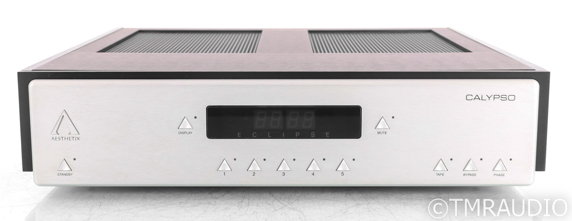Aesthetix Calypso Eclipse Stereo Tube Preamplifier; Silver; Remote ...
