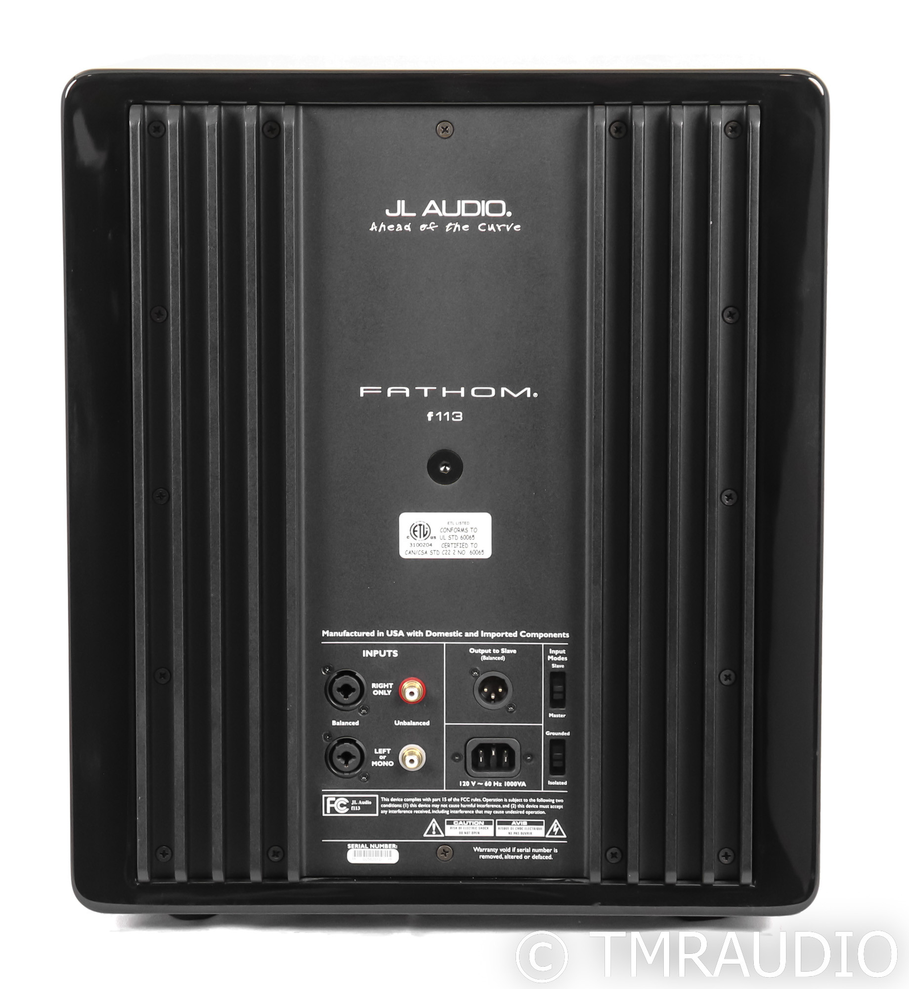 JL Audio F113 13.5" Powered Subwoofer; F-113; Gloss Black (1/0) - The ...