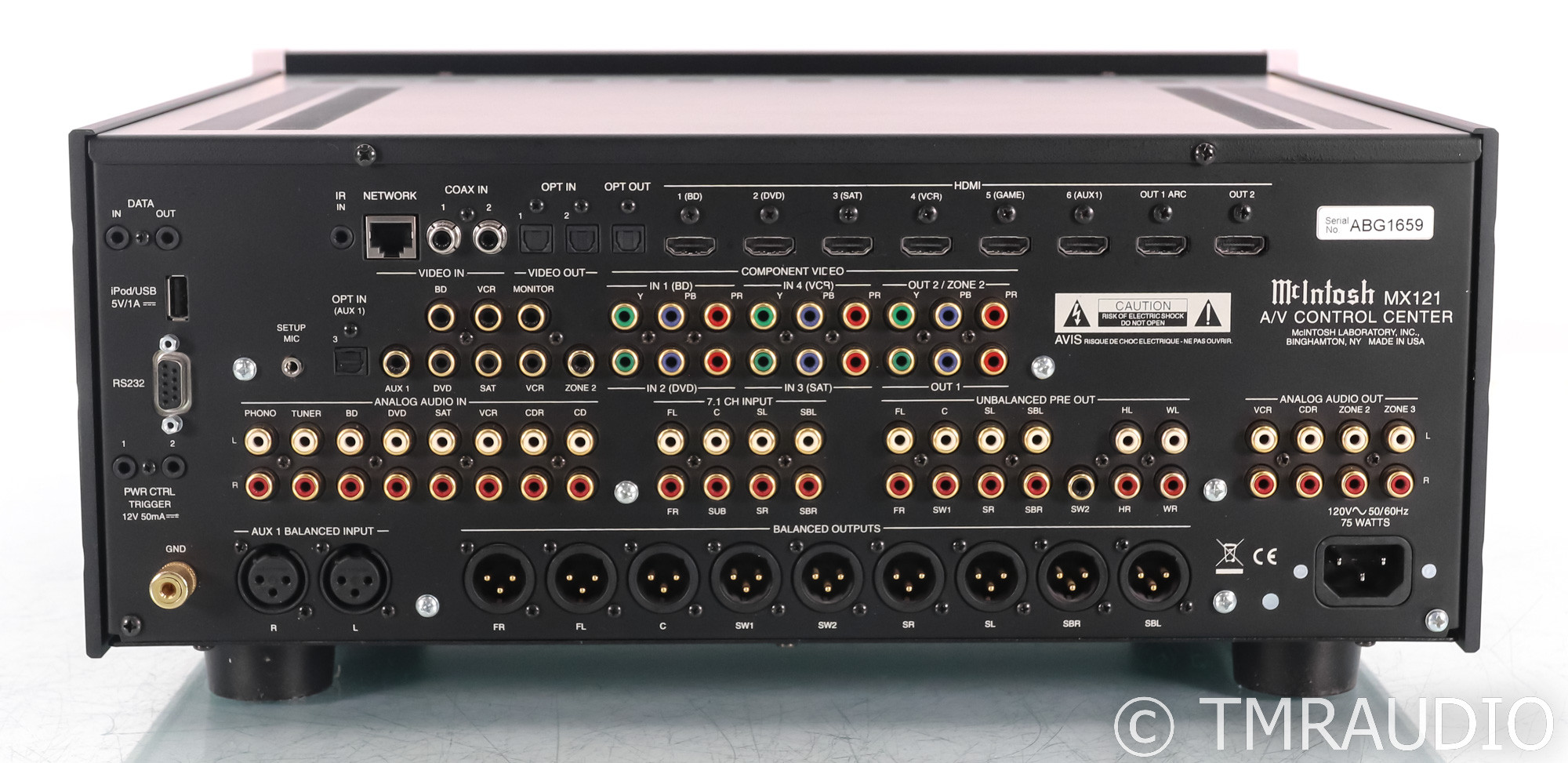 McIntosh MX121 7.1 Channel Home Theater Processor; MX-121 - The Music Room