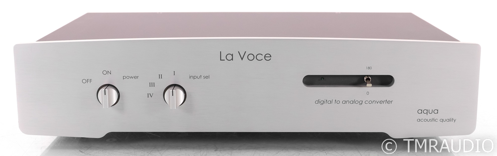 Aqua La Voce S3 Discrete R2R DAC; D/A Converter; Silver - The Music Room