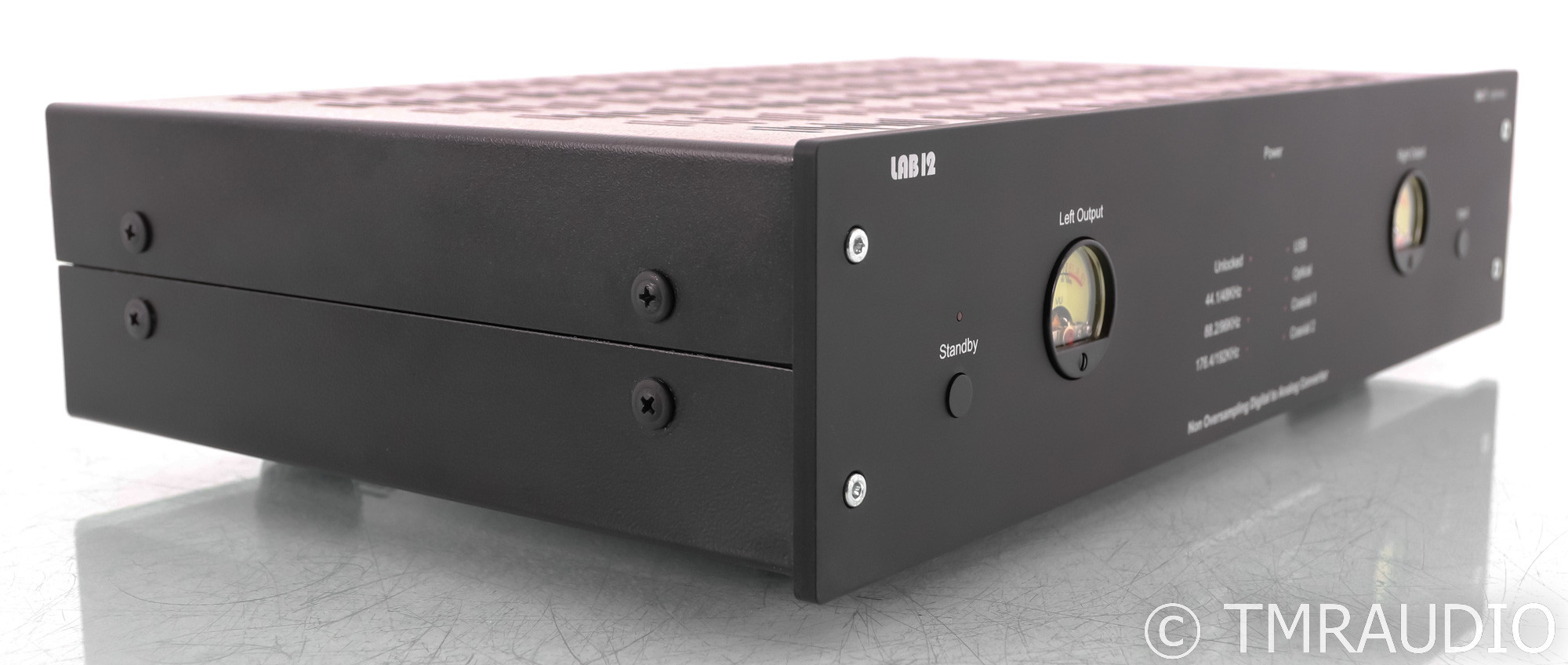Lab12 dac1 Reference R2R Tube DAC; D/A Converter; Black - The Music Room