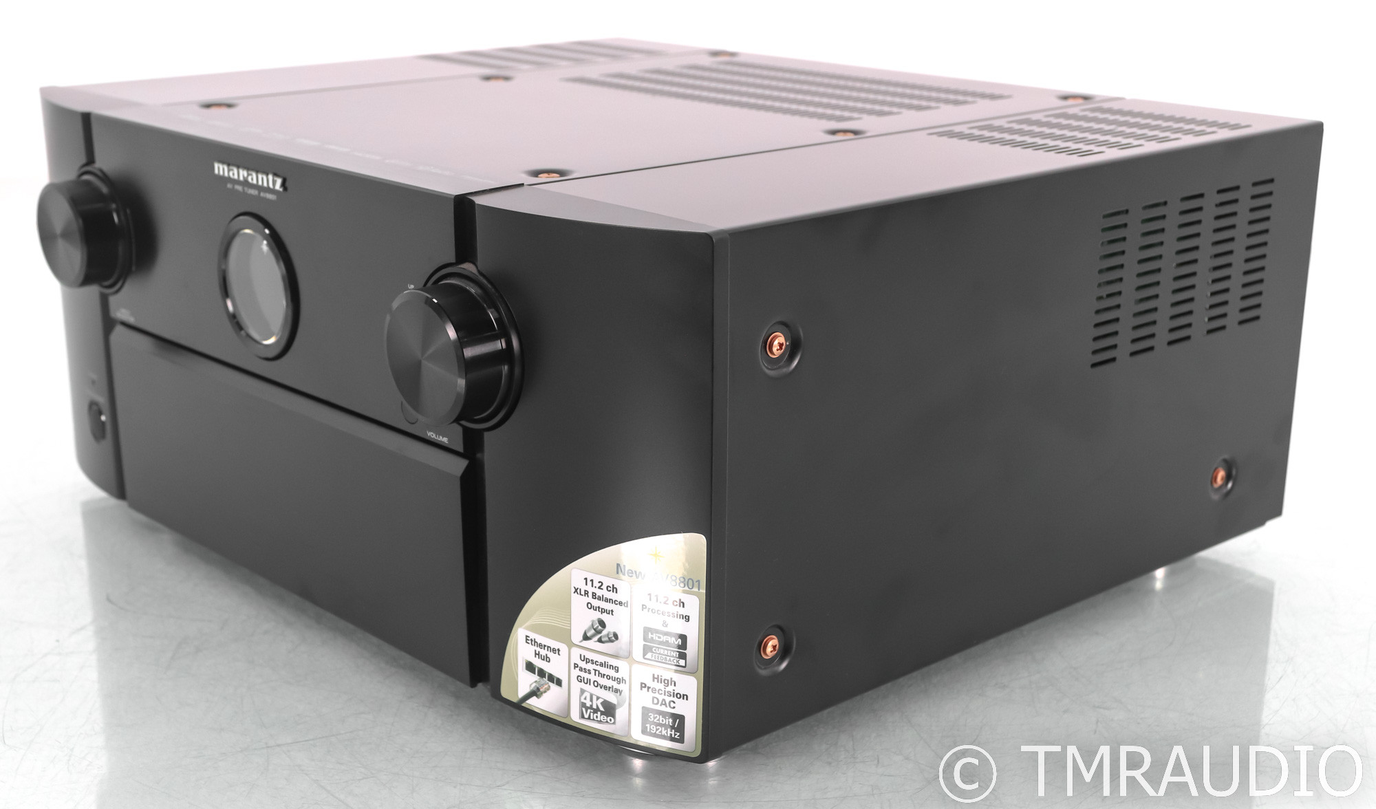 Marantz AV 8801 11.2 Channel Home Theater Processor; Remote; Black ...