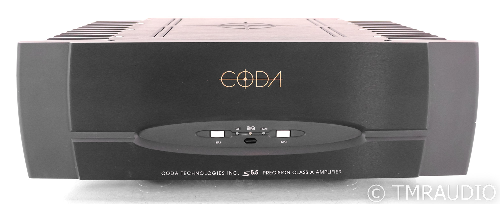 Coda S5.5 Stereo Power Amplifier; Black; S-5.5 - The Music Room