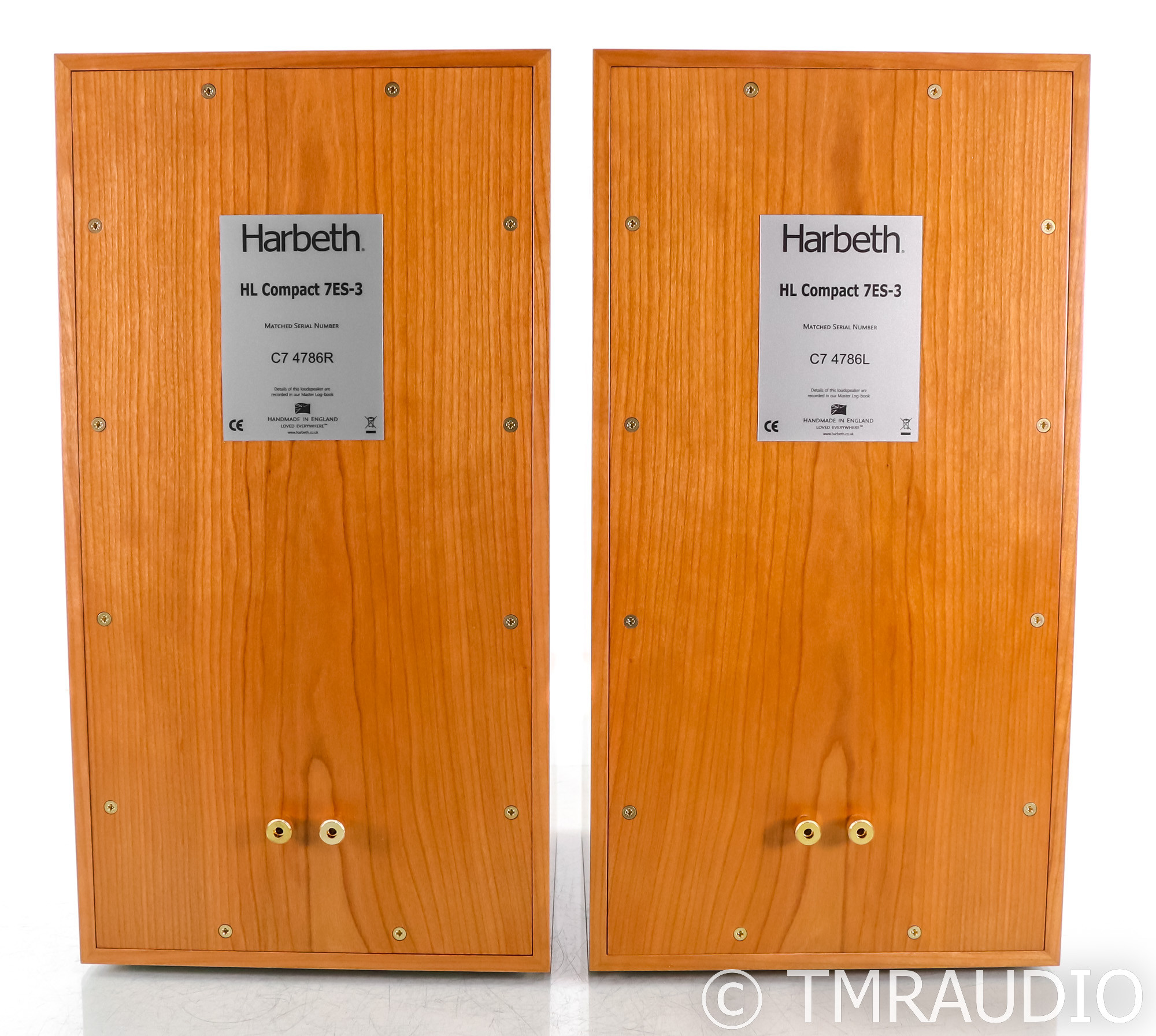 Harbeth HL Compact 7ES-3 Bookshelf Speakers; Cherry Pair; C7ES3 - The ...