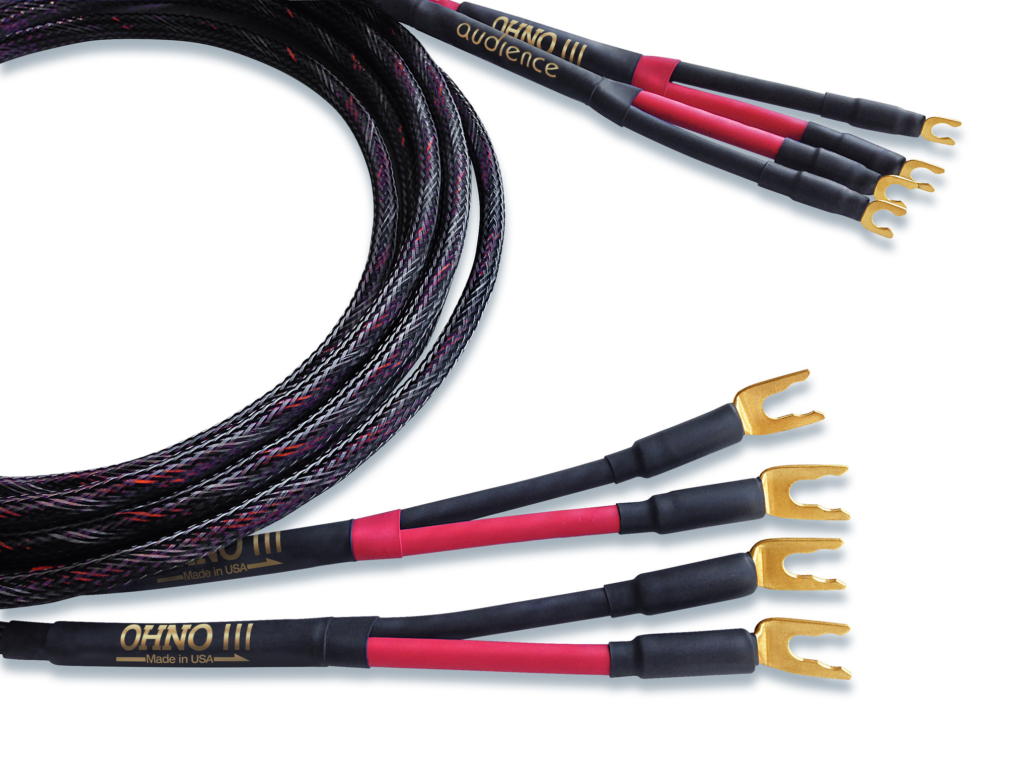 Audience OHNO III Speaker Cables - The Music Room