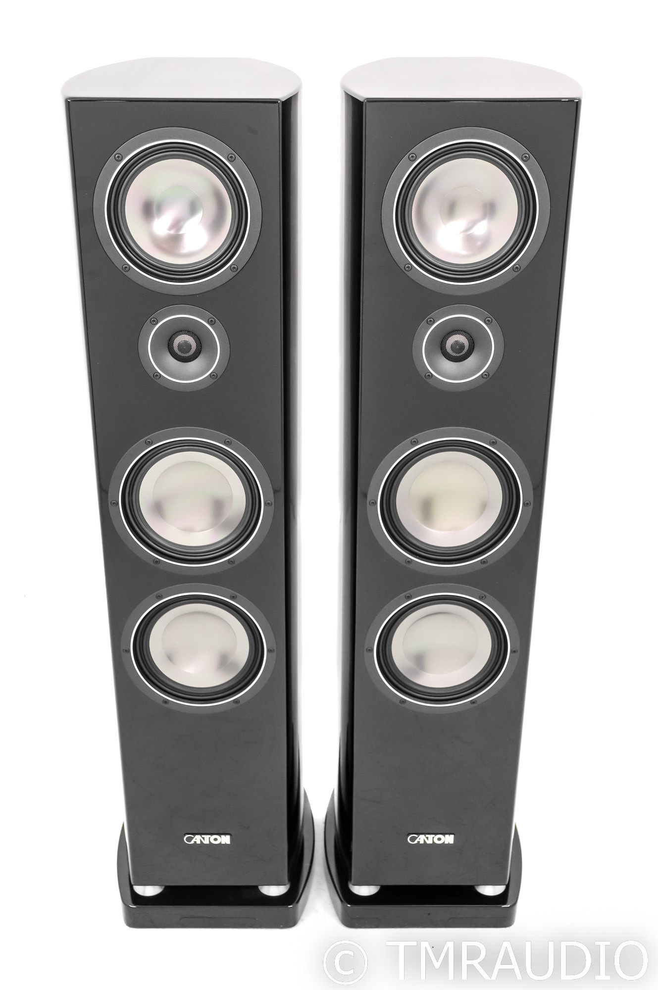 Canton Vento 896 DC Floorstanding Speakers; Gloss Black Pair - The ...