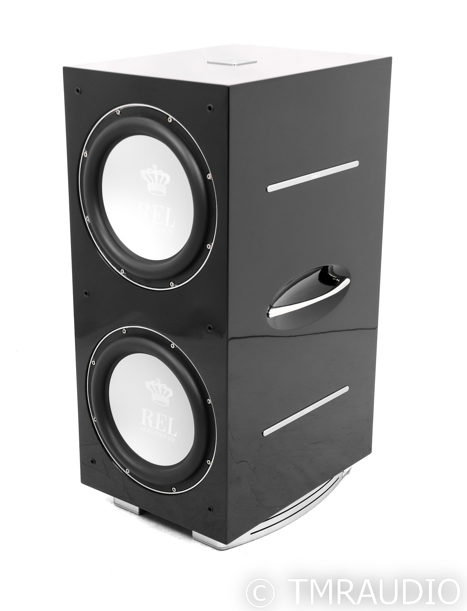 REL 212/SX Dual 12" Powered Subwoofer; 212SX; Piano Black - The Music Room