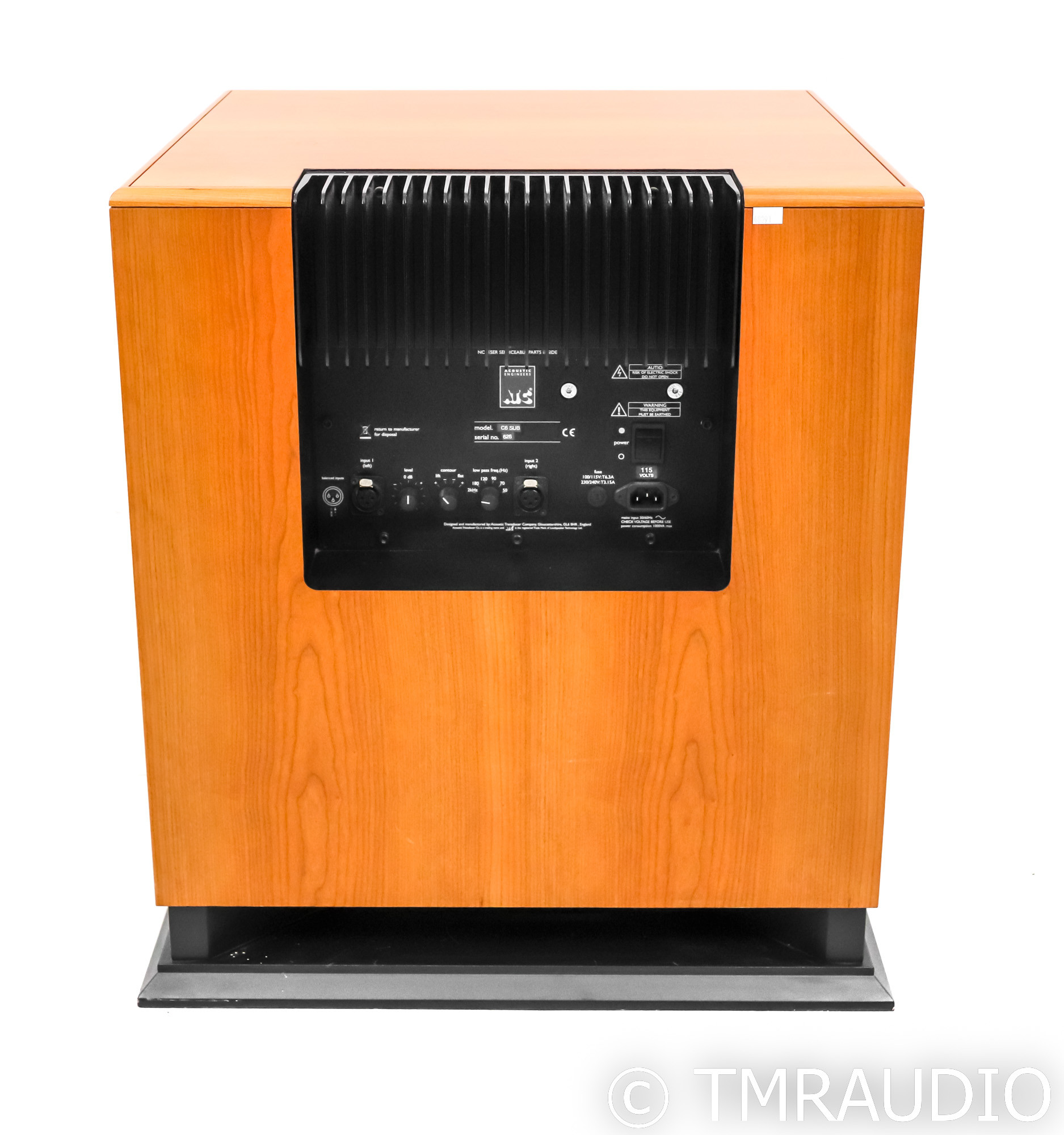 ATC C6 15" Powered Subwoofer; C-6; Cherry - The Music Room