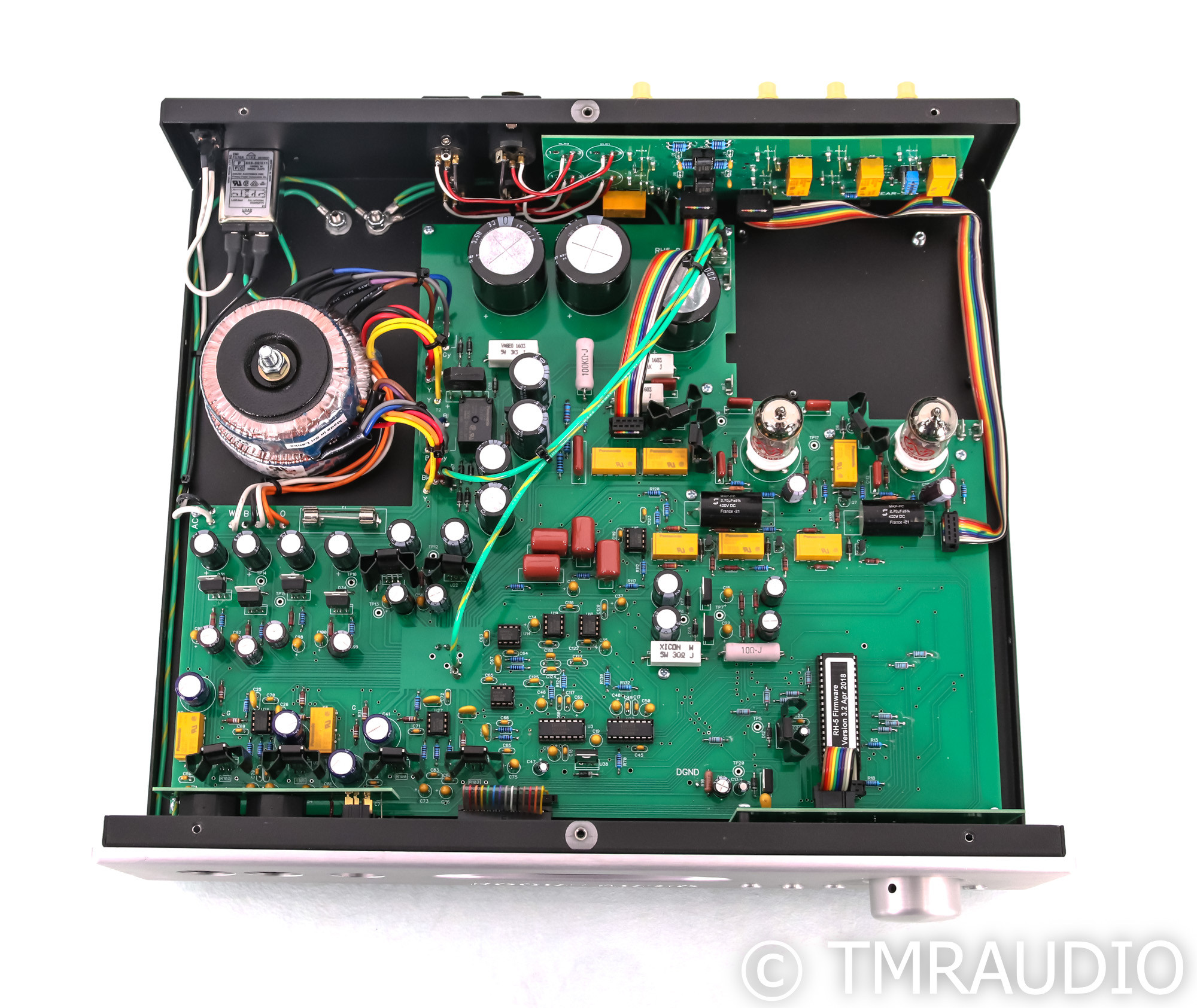 Rogue Audio RH-5 Tube Hybrid Headphone Amplifier; Silver; Remote - The ...