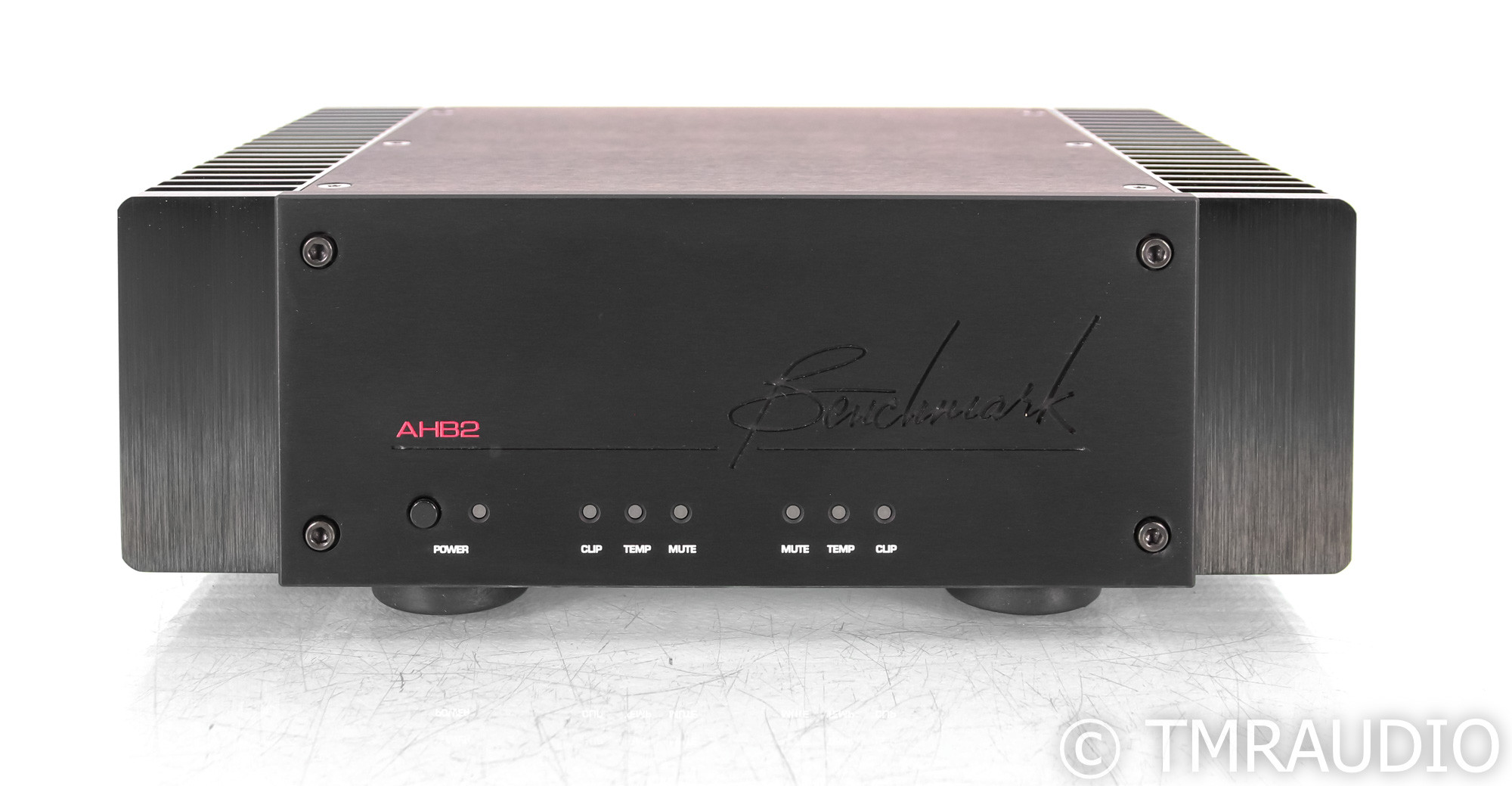 Benchmark AHB2 Stereo Power Amplifier; Black - The Music Room