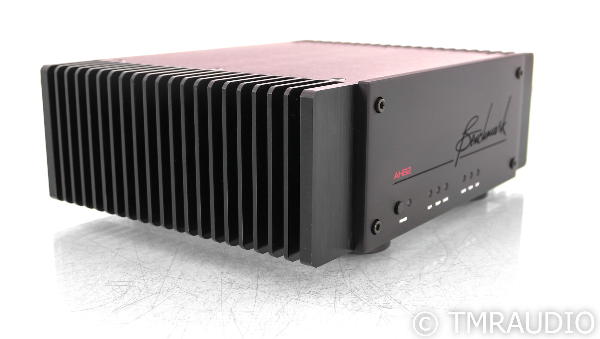 Benchmark AHB2 Stereo Power Amplifier; Black - The Music Room