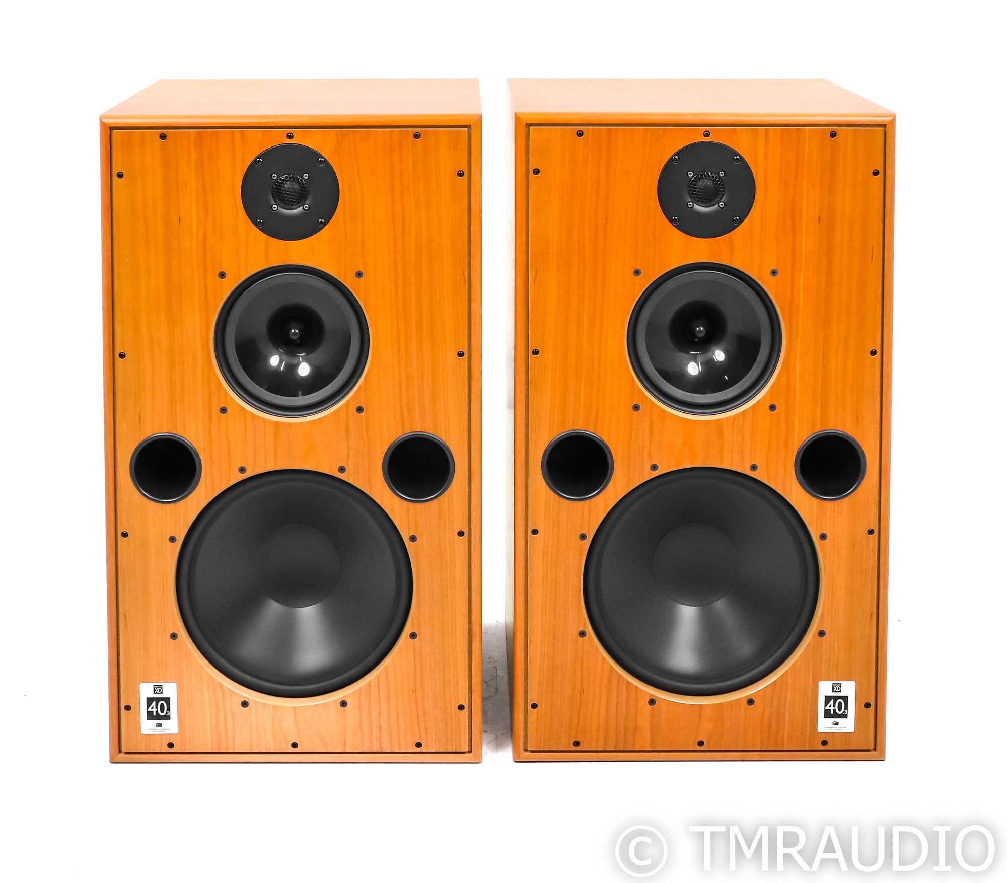 Harbeth 40.3 XD Floorstanding Speakers; Cherry Pair - The Music Room