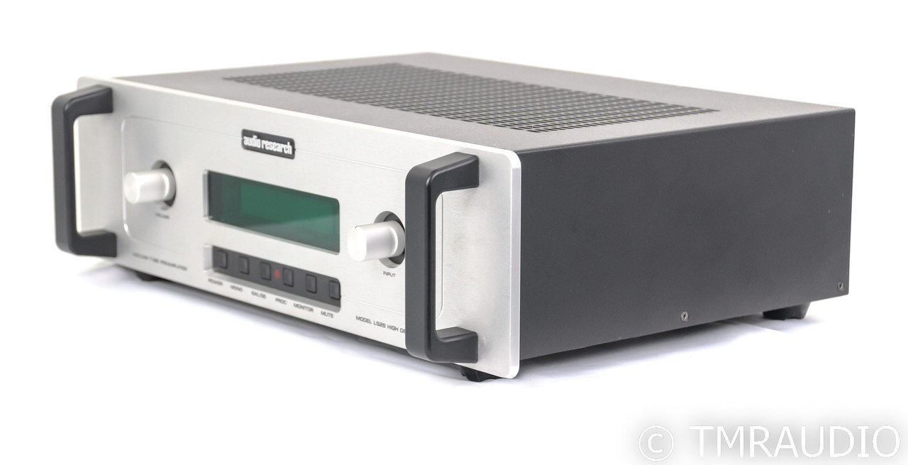 Audio Research LS26 Stereo Tube Preamplifier; Remote; LS-26; Silver ...