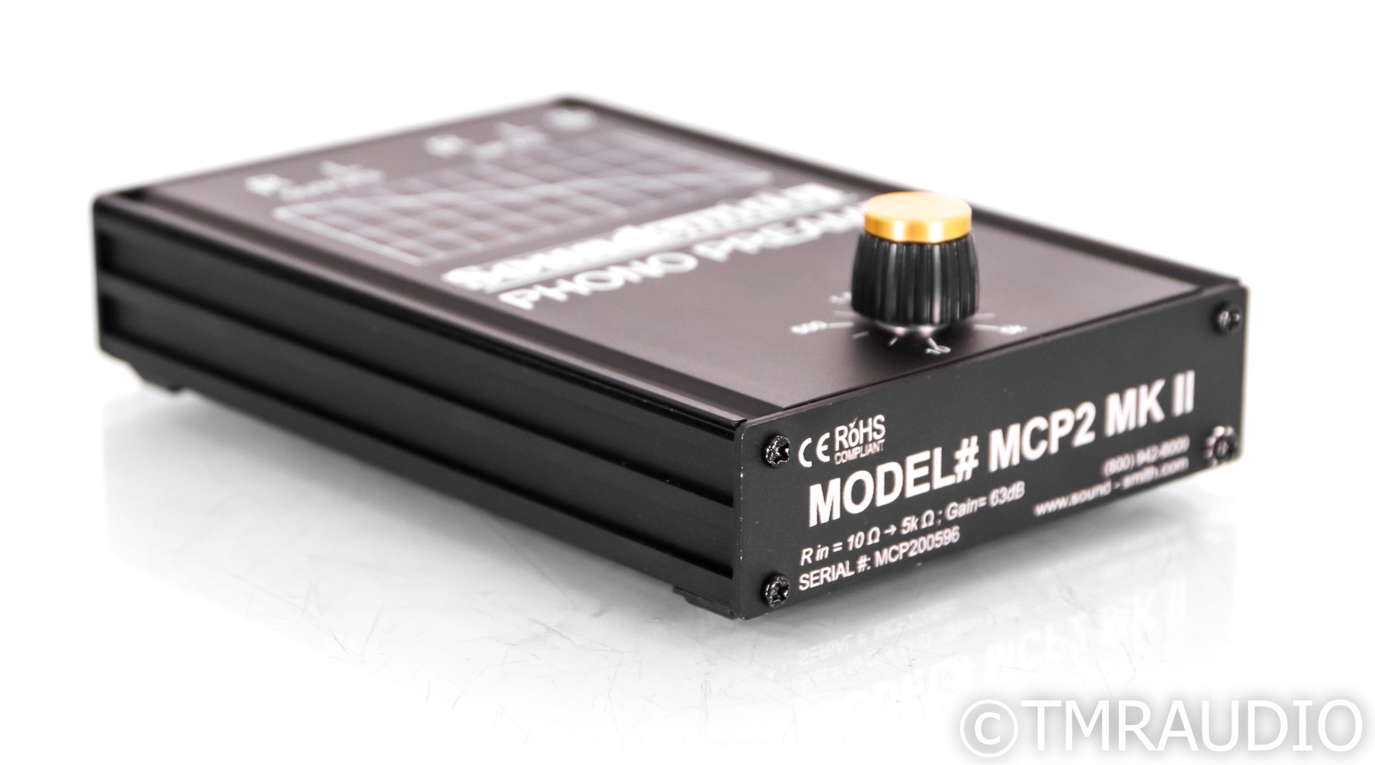 Soundsmith MCP2 MK II MC Phono Preamplifier; Black; Mark; 2 - The Music ...