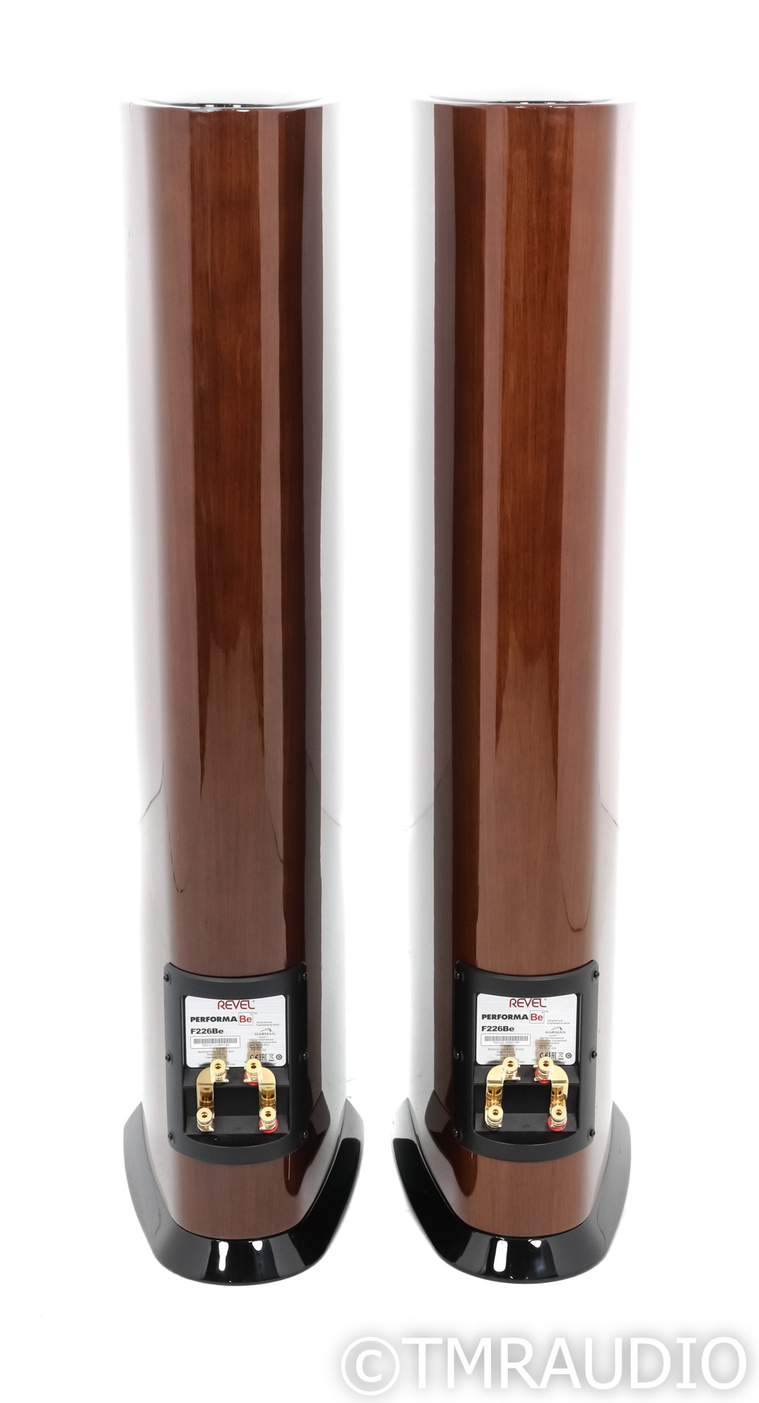Revel F226Be Floorstanding Speakers; Walnut Pair; F226-Be - The Music Room