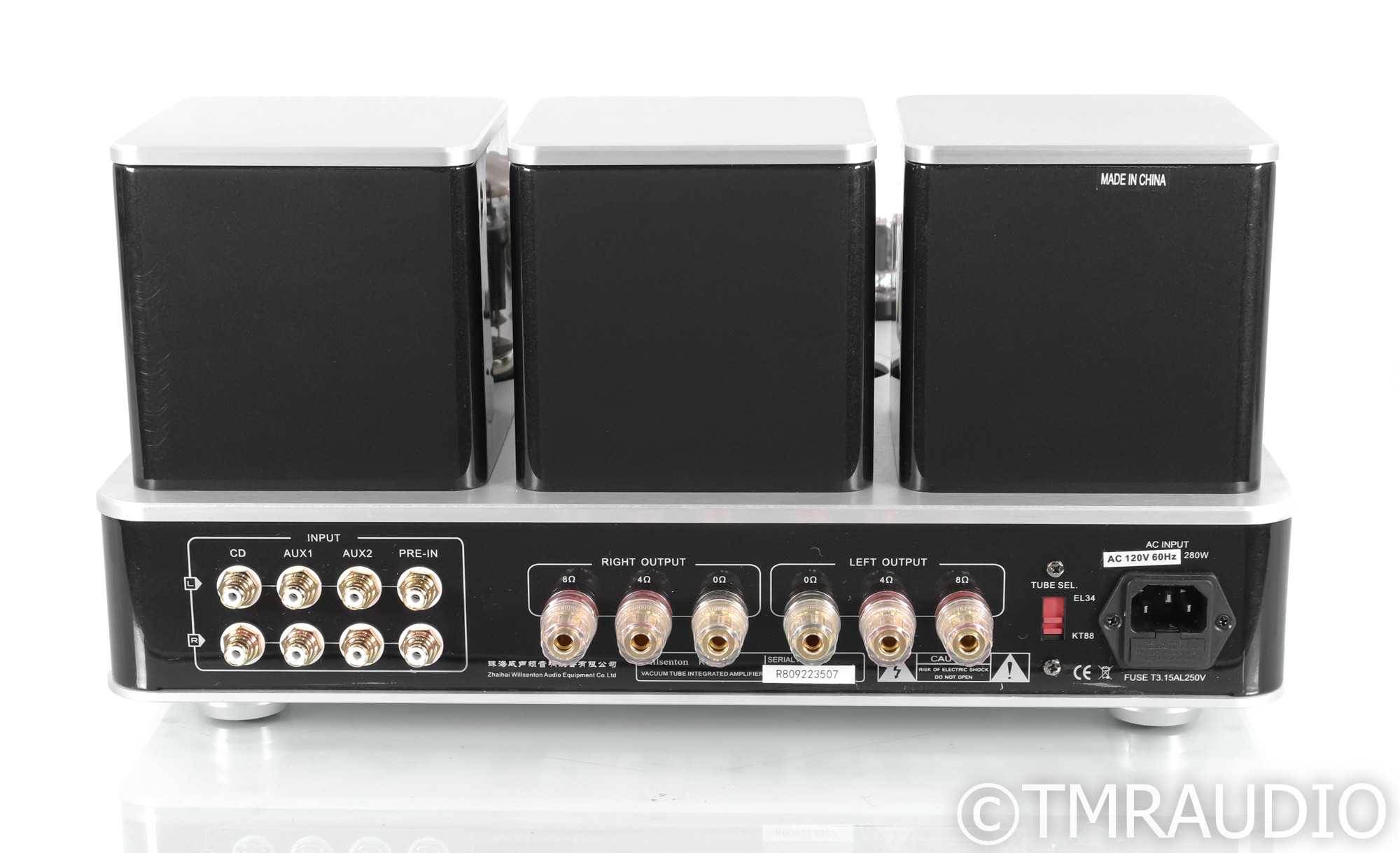 Willsenton R8 Stereo Tube Integrated Amplifer; Remote; Silver; R-8 ...