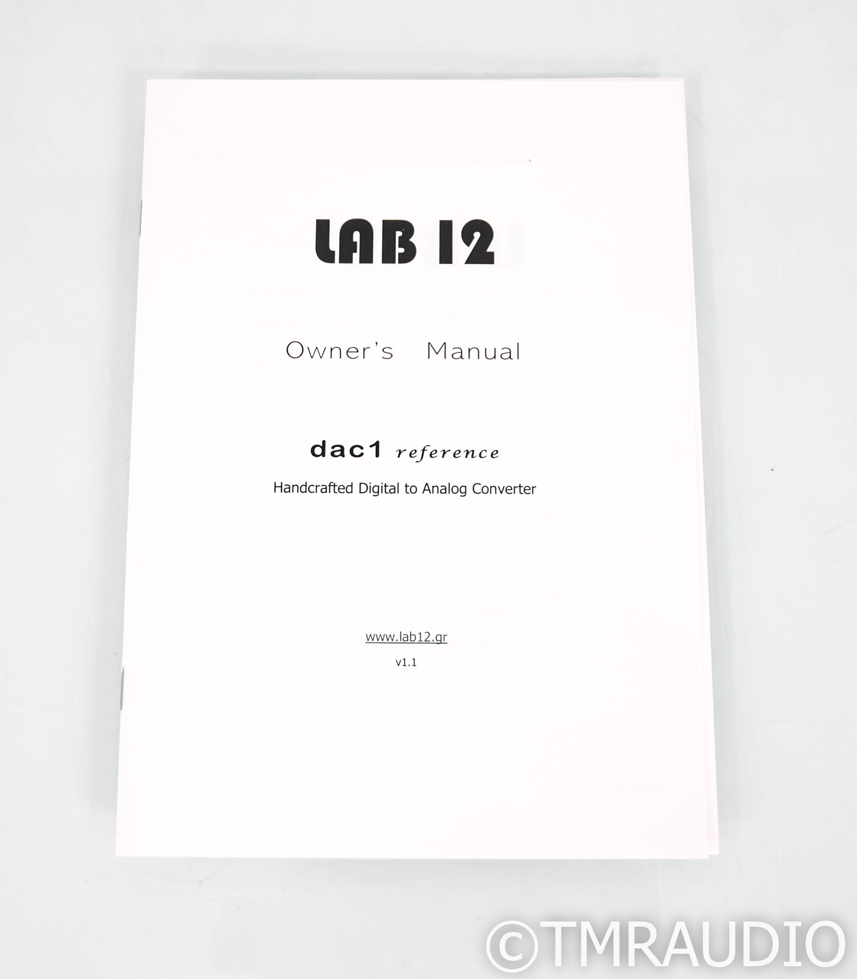 Lab12 dac1 reference Tube DAC