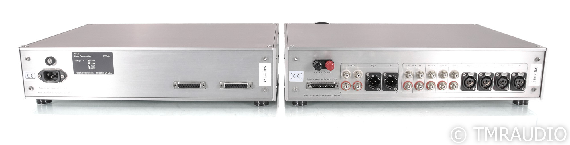 Pass Labs XP-20 Stereo Preamplifier; Remote; XP20 - The Music Room