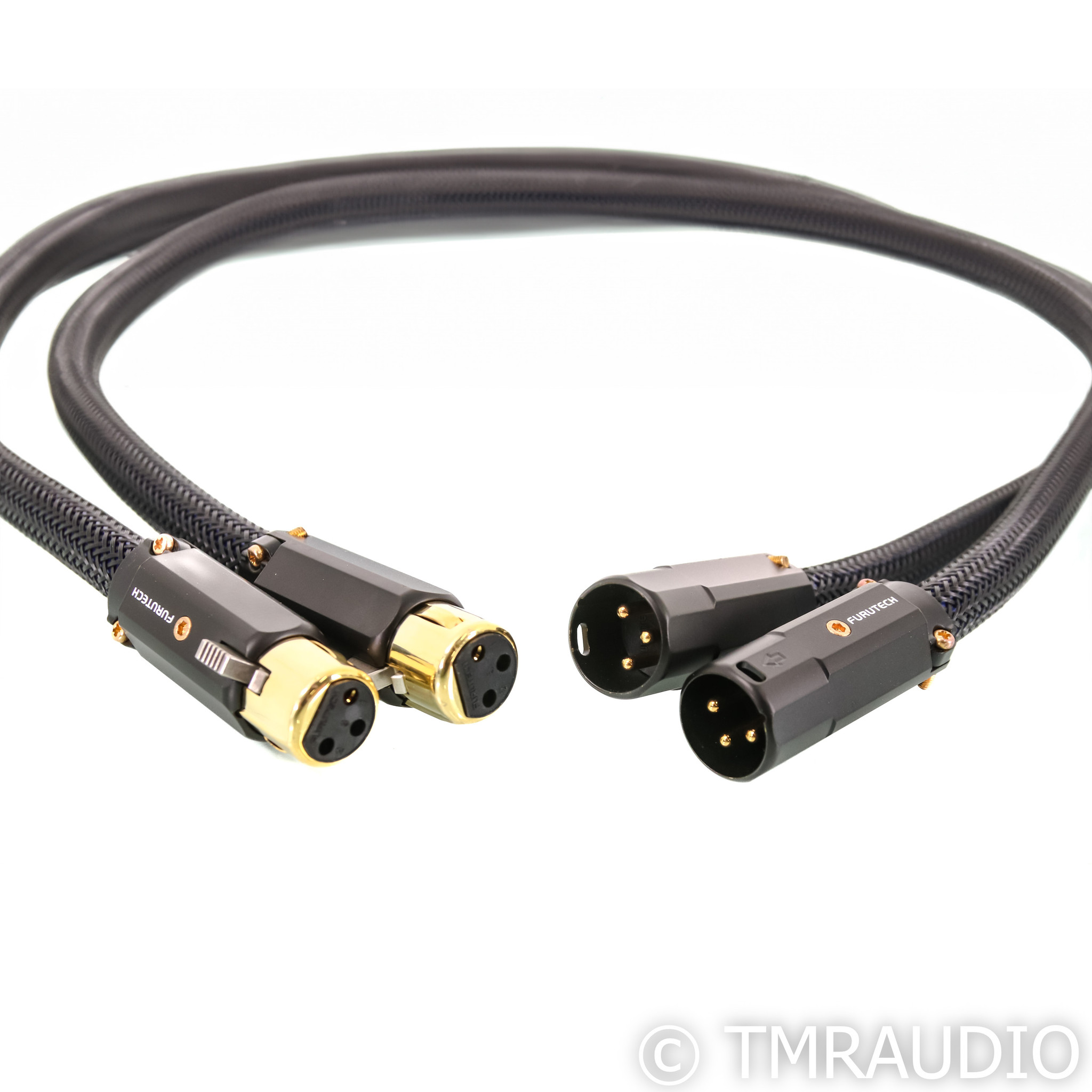 Audio Art Cable Statement e IC Cryo XLR Cables; 1m Gold Pair Balanced ...
