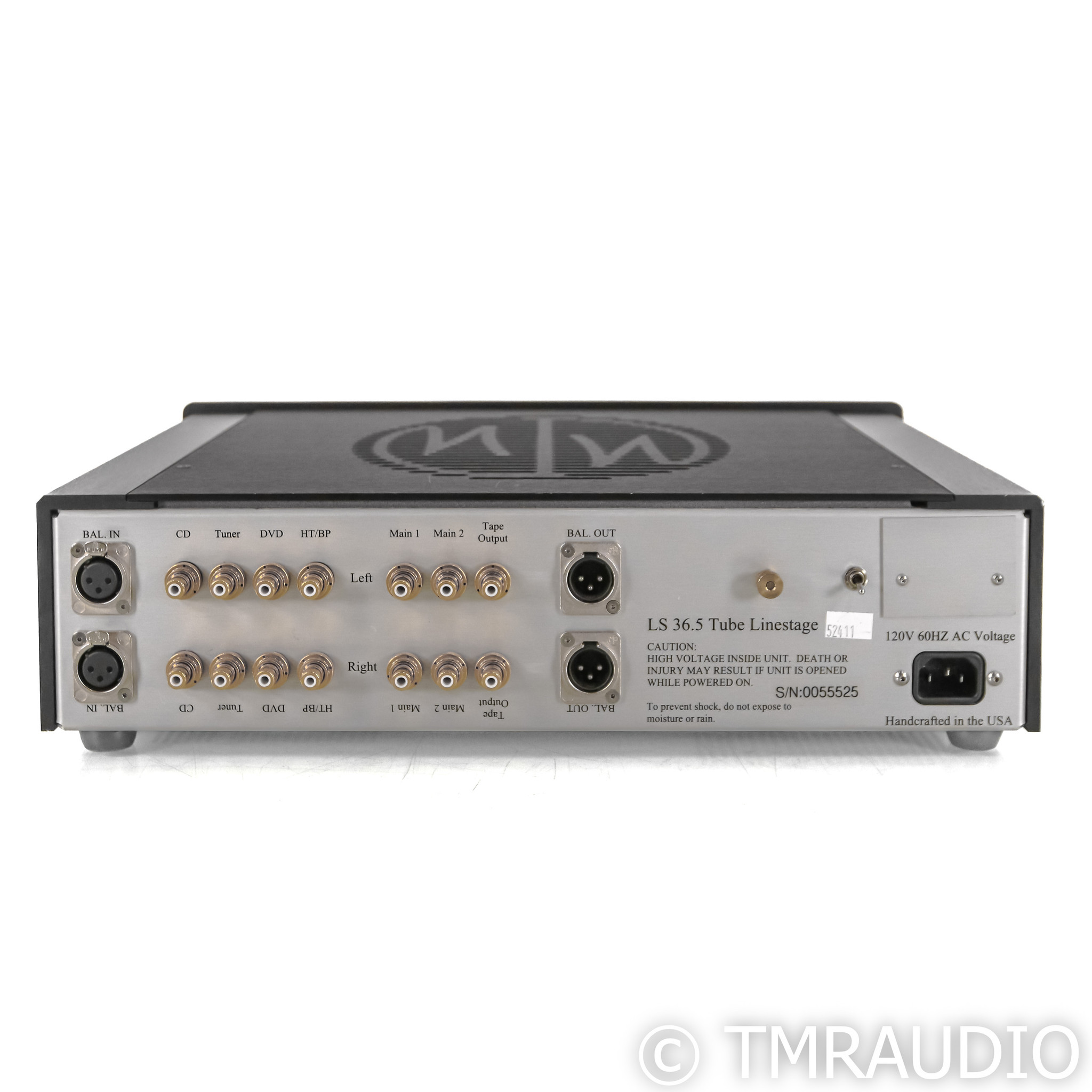 ModWright LS 36.5 Stereo Tube Preamplifier; Black - The Music Room