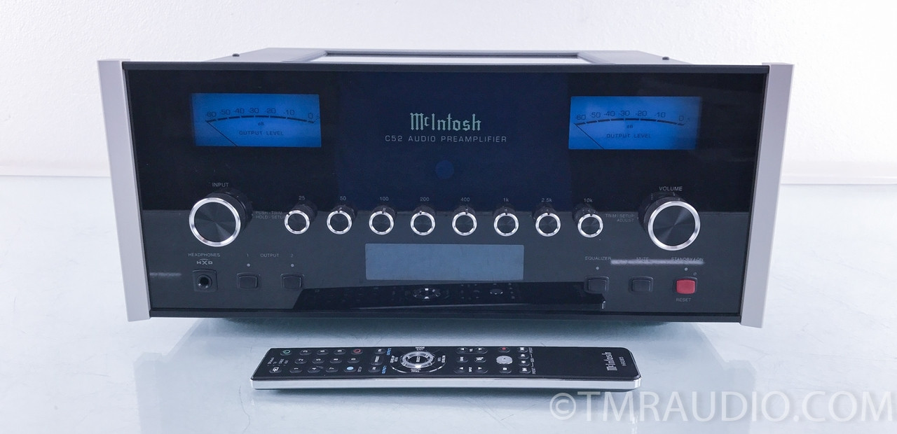 McIntosh C52 Stereo Preamplifier - The Music Room
