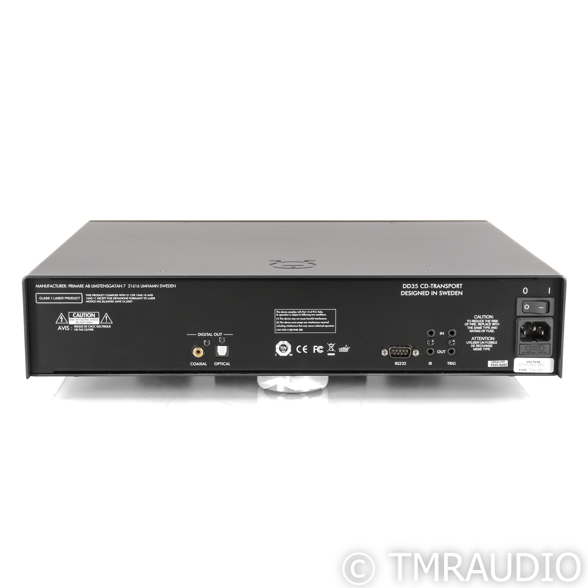 Primare DD35 CD Transport; Black - The Music Room