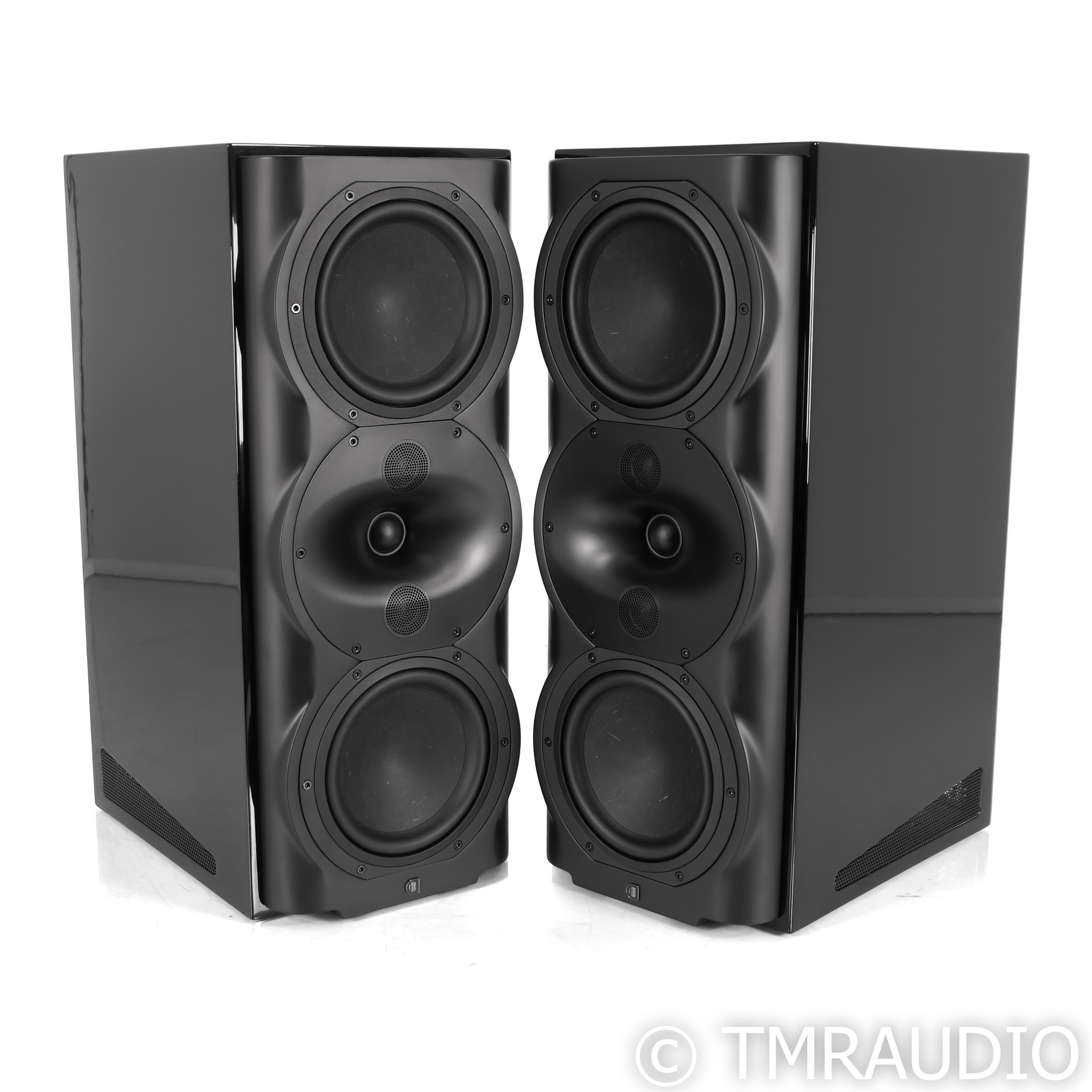 Perlisten R5m Bookshelf Speakers; Black High Gloss Pair; R5 Monitor ...