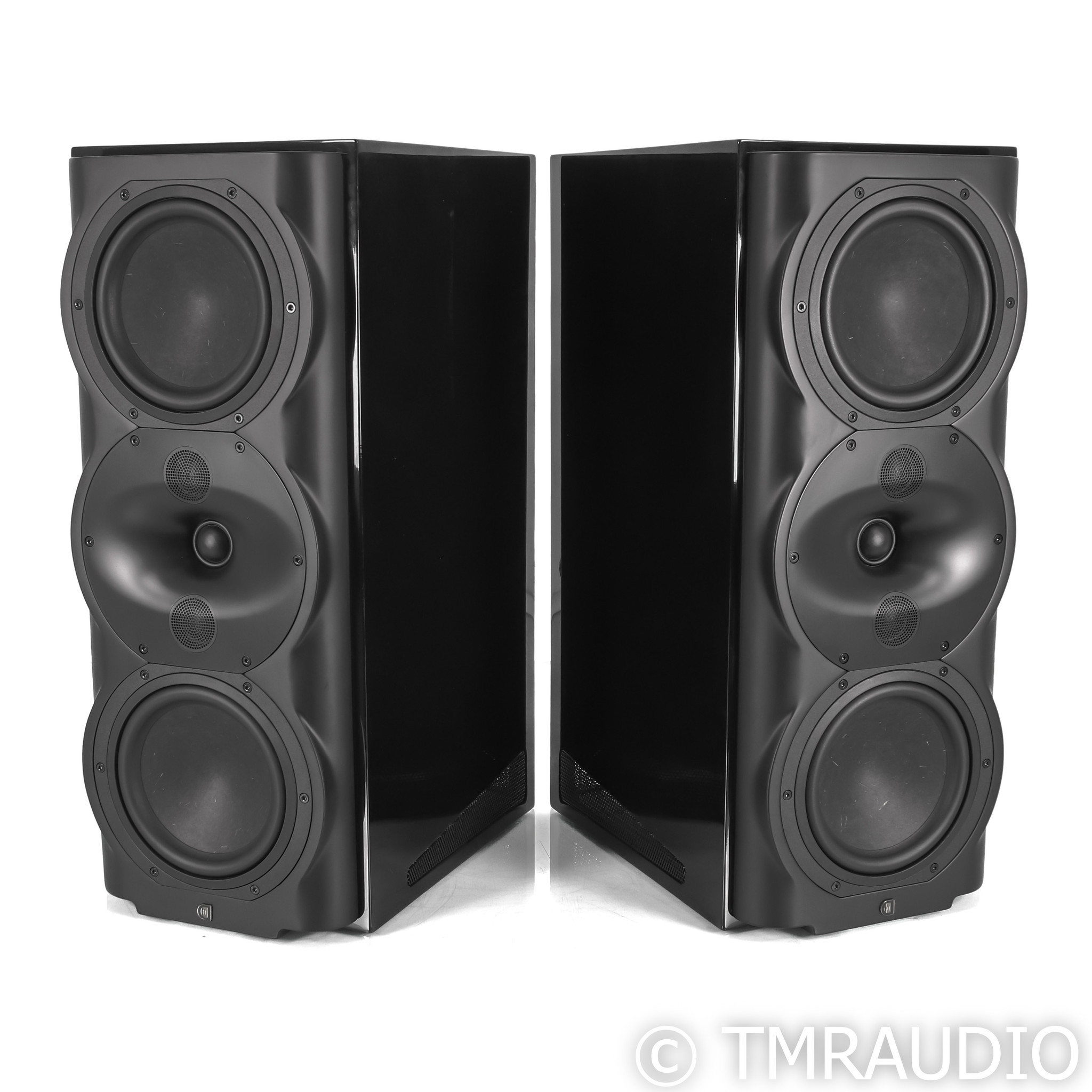 Perlisten R5m Bookshelf Speakers; Black High Gloss Pair; R5 Monitor ...