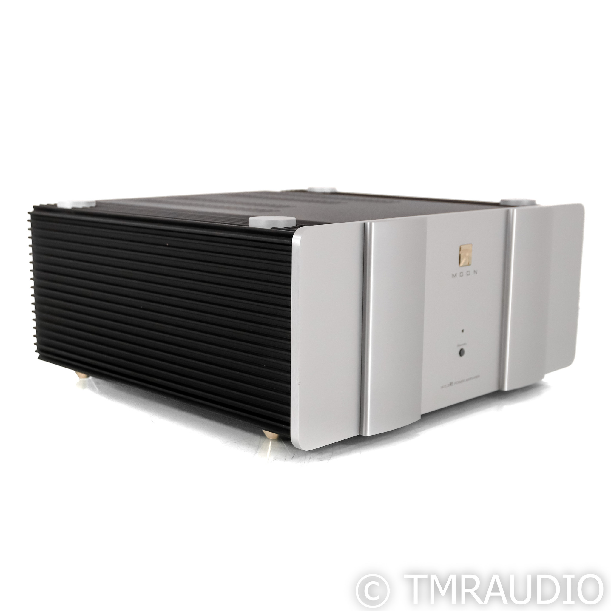 Sim Audio Moon W5.3 HK RS Stereo Power Amplifier; Silver - The Music Room