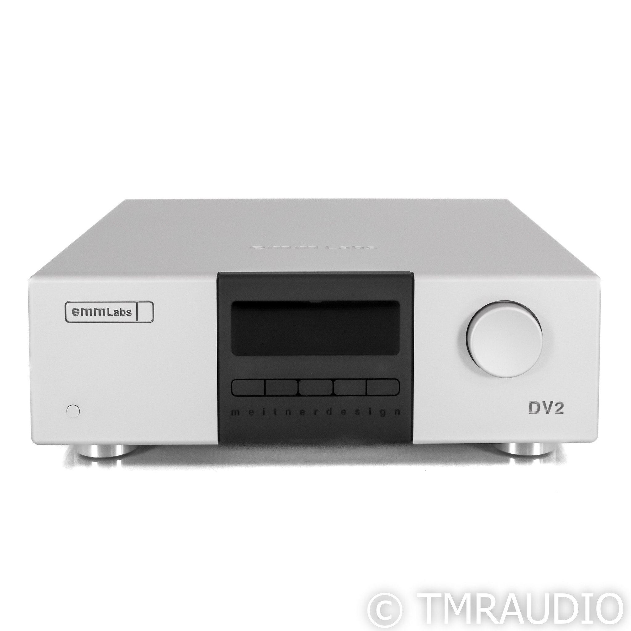 EMM Labs DV2 DAC; D / A Converter; Silver - The Music Room