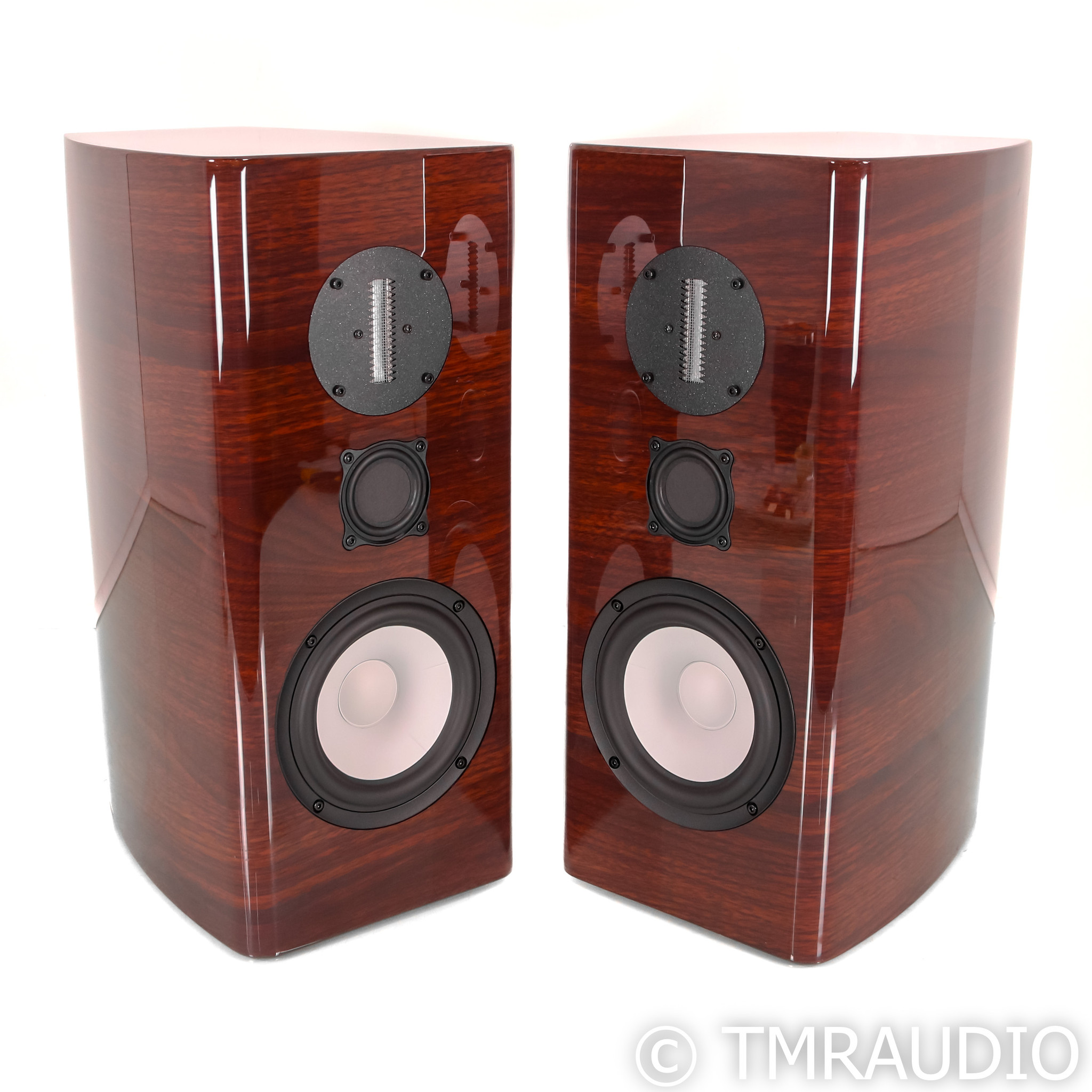 Philharmonic Audio BMR Monitor Bookshelf Speakers; Rosewood Pair; RAAL ...