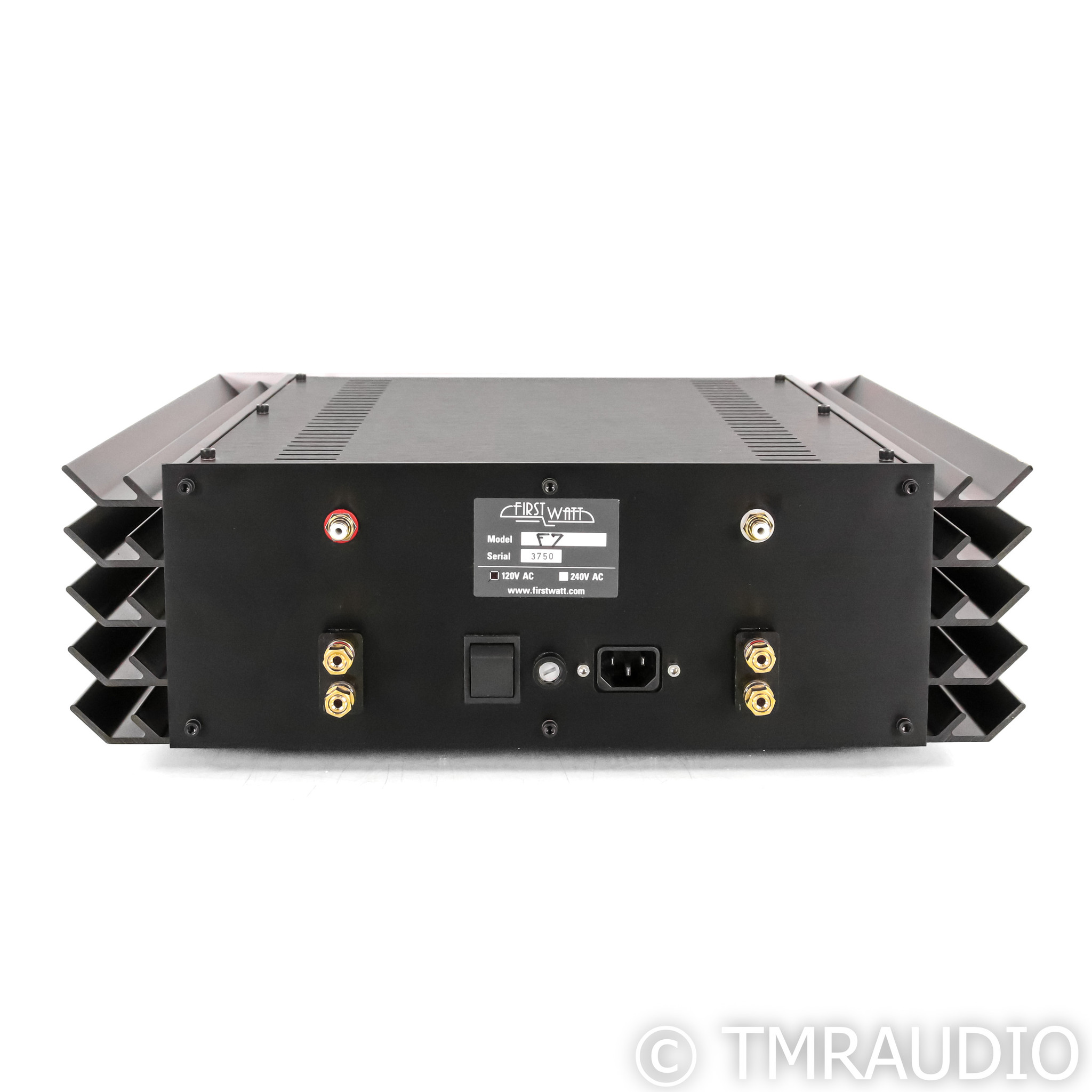 First Watt F7 Stereo Power Amplifier; F-7; Silver - The Music Room