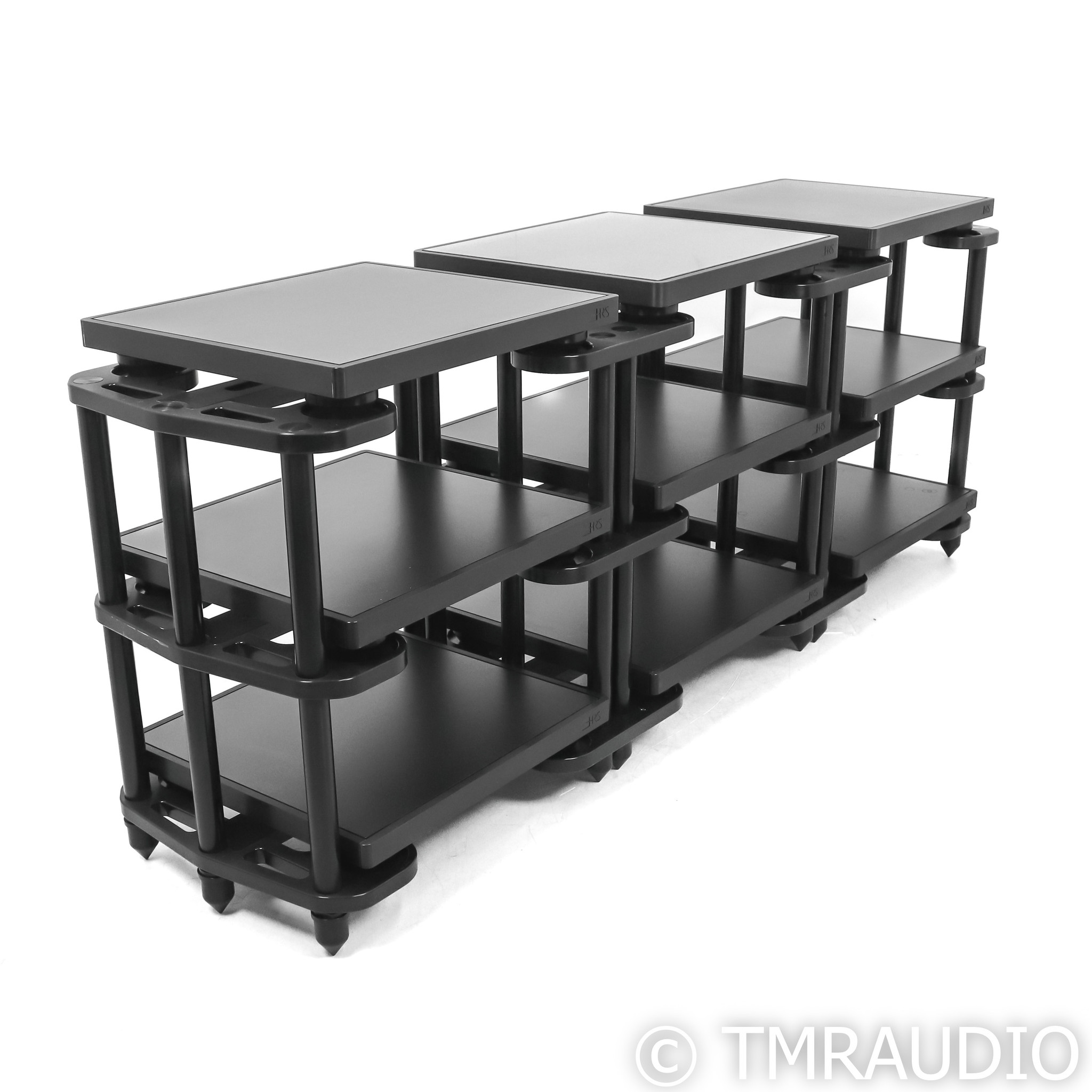 HRS SXR Component Isolation Rack; Black; Stand System - The Music Room