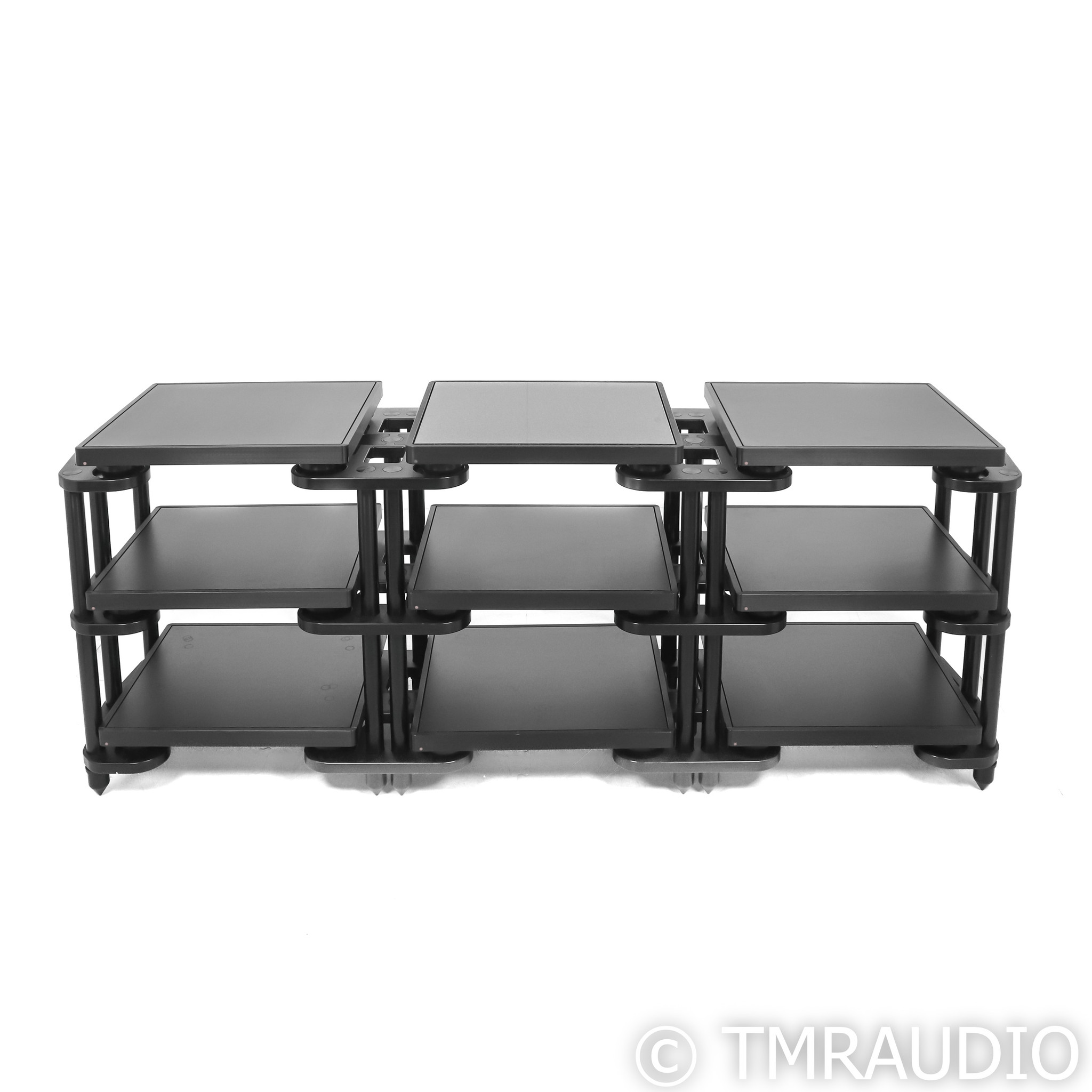 HRS SXR Component Isolation Rack; Black; Stand System - The Music Room