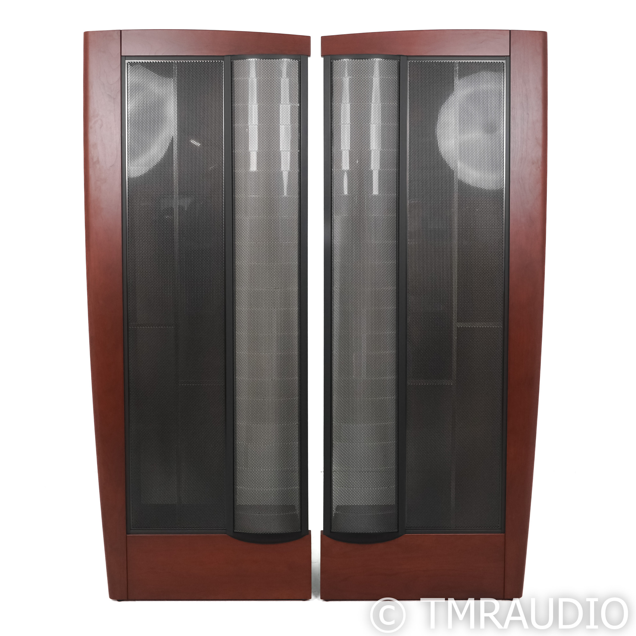 Martin Logan CLX Art Electrostatic Floorstanding Speakers; Cherry Pair ...