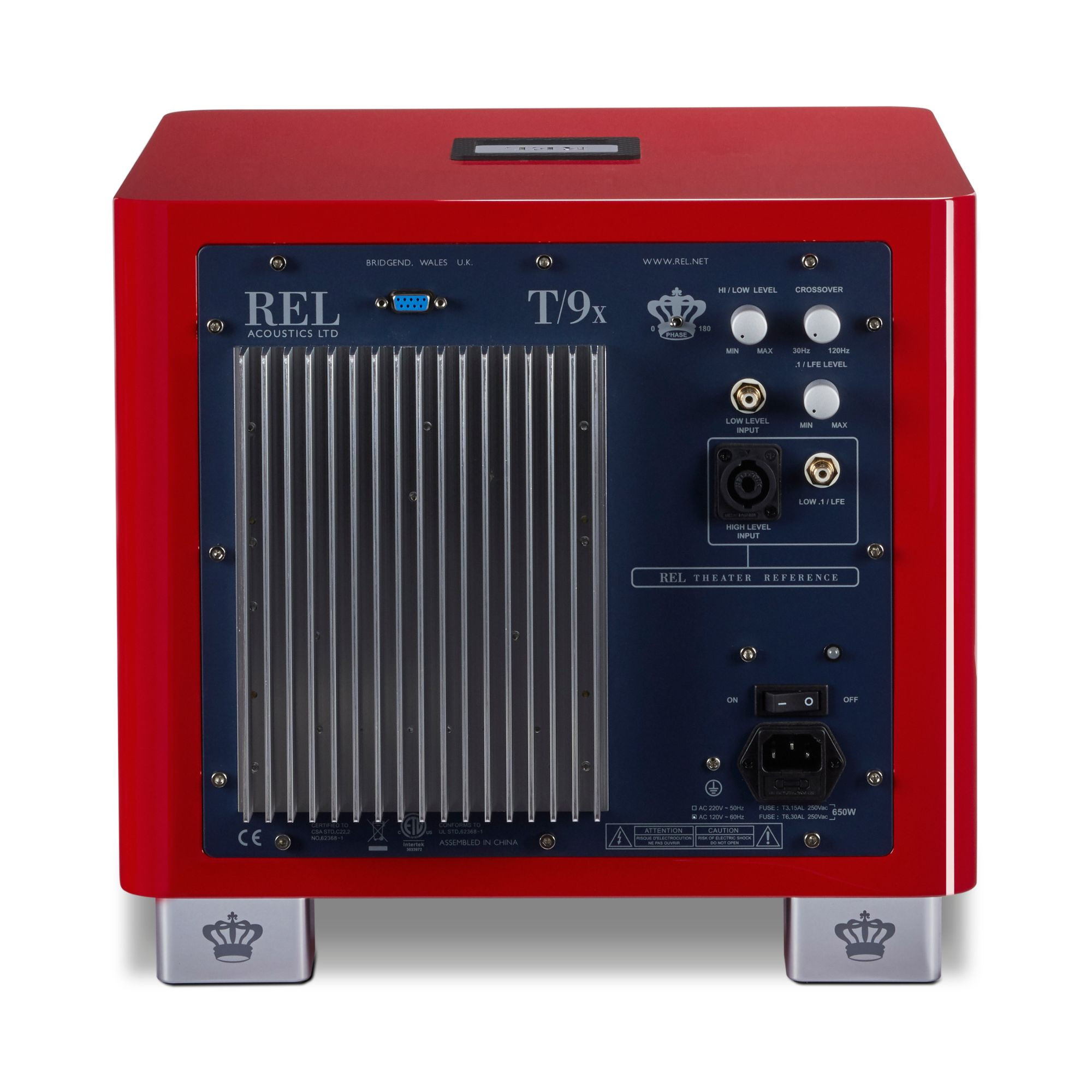 REL T/9x Red Subwoofer Limited Edition - The Music Room