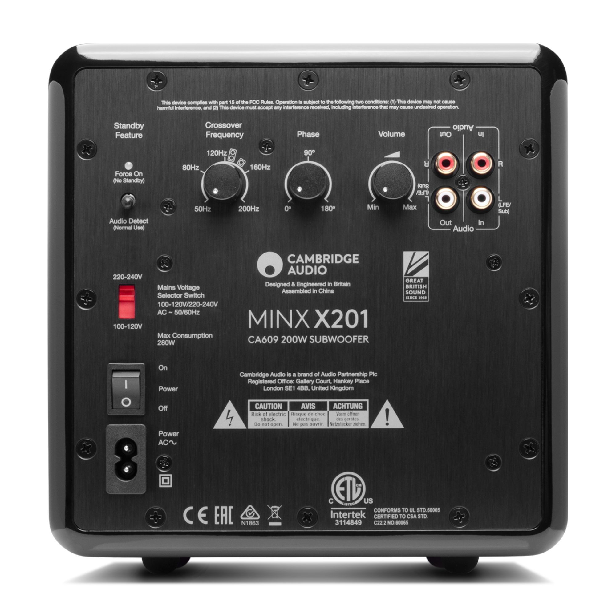 Cambridge Audio Minx S212 2.1 Channel Speaker System - The Music Room
