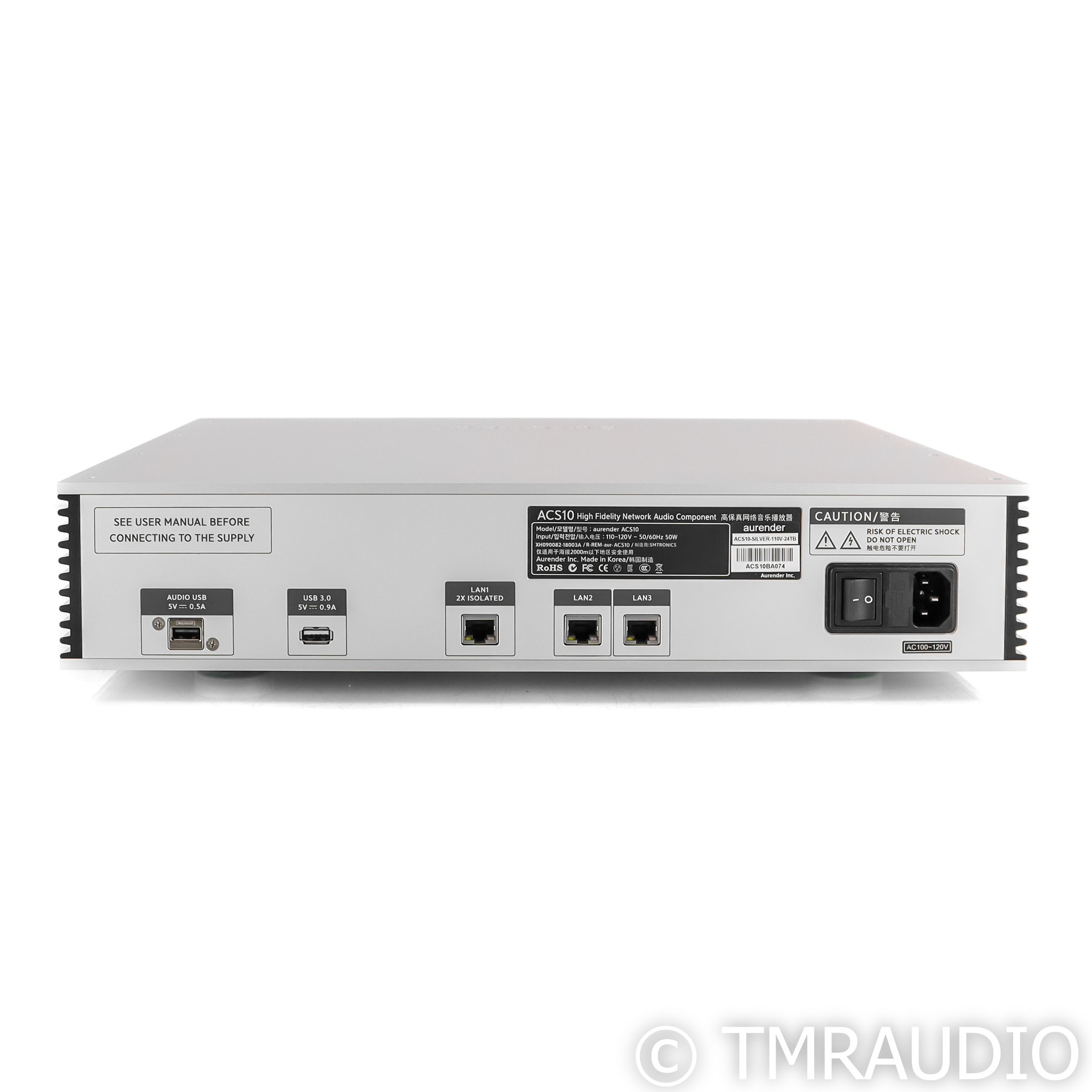 Aurender ACS10 CD Ripper / Music Server; 24TB (Open Box) - The Music Room