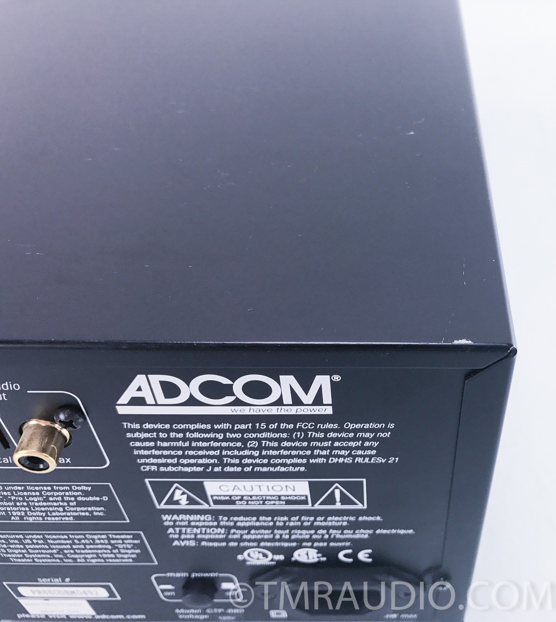Adcom GTP-880 7.1 Channel Preamplifier / Processor w/ AM/FM Tuner