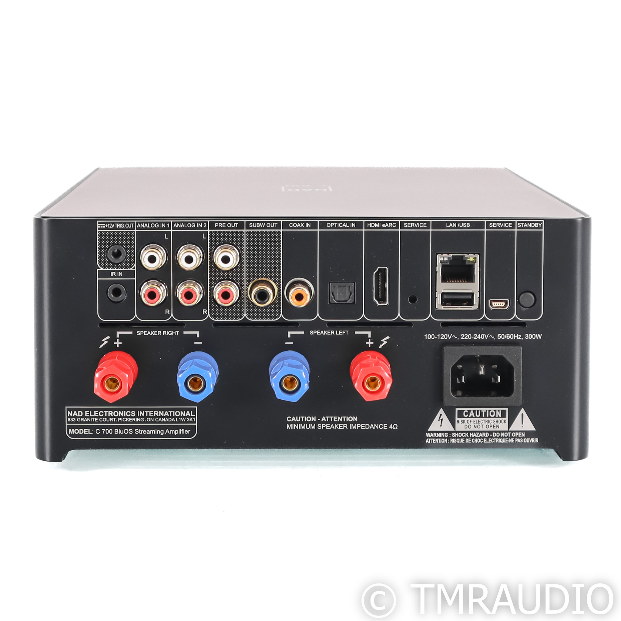 NAD C 700 Wireless Streaming Integrated Amplifier; C700; Roon Ready ...