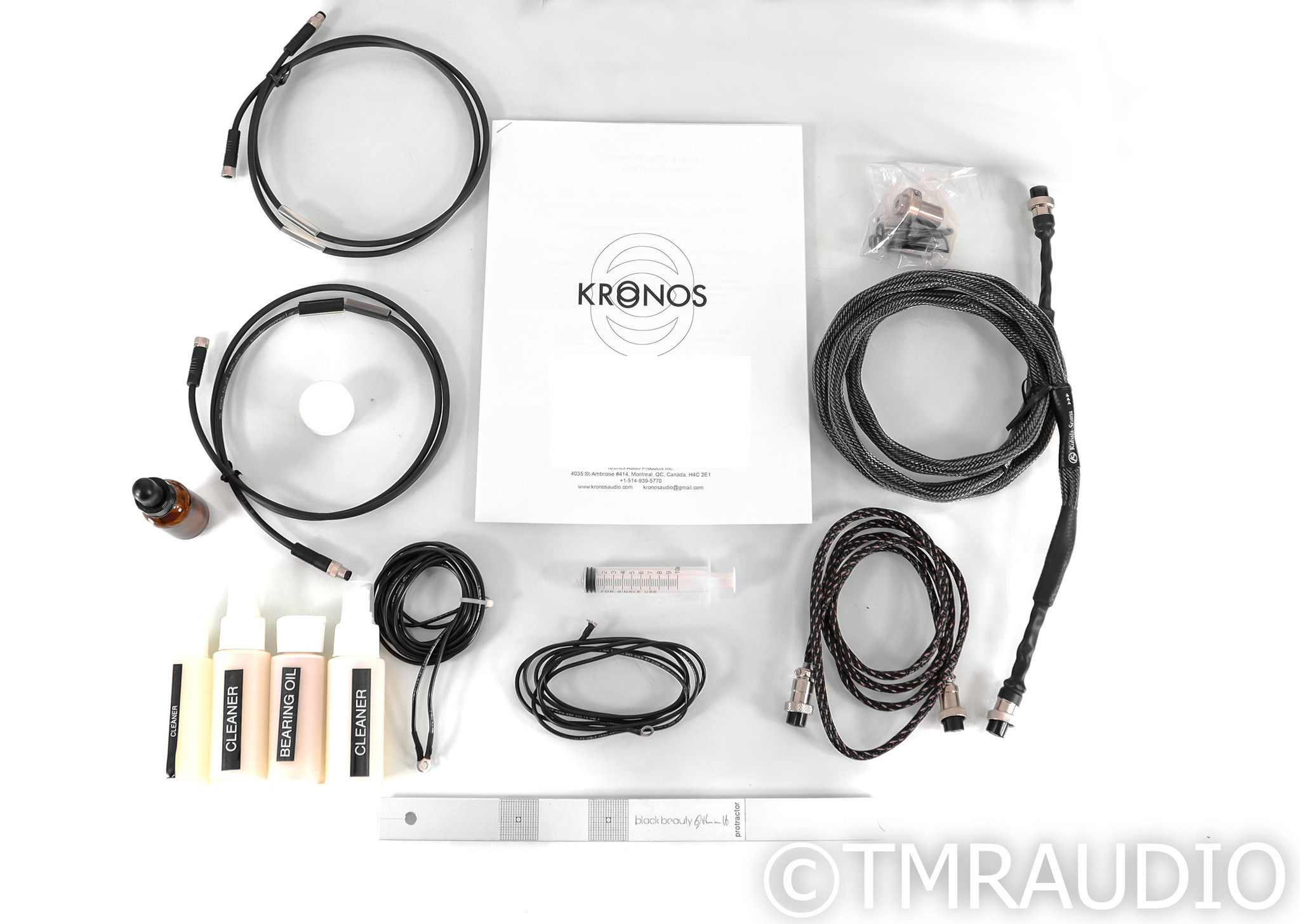 Kronos Audio Pro Turntable; SCPS-1 PSU; Black Beauty Tonearm - The Music Room